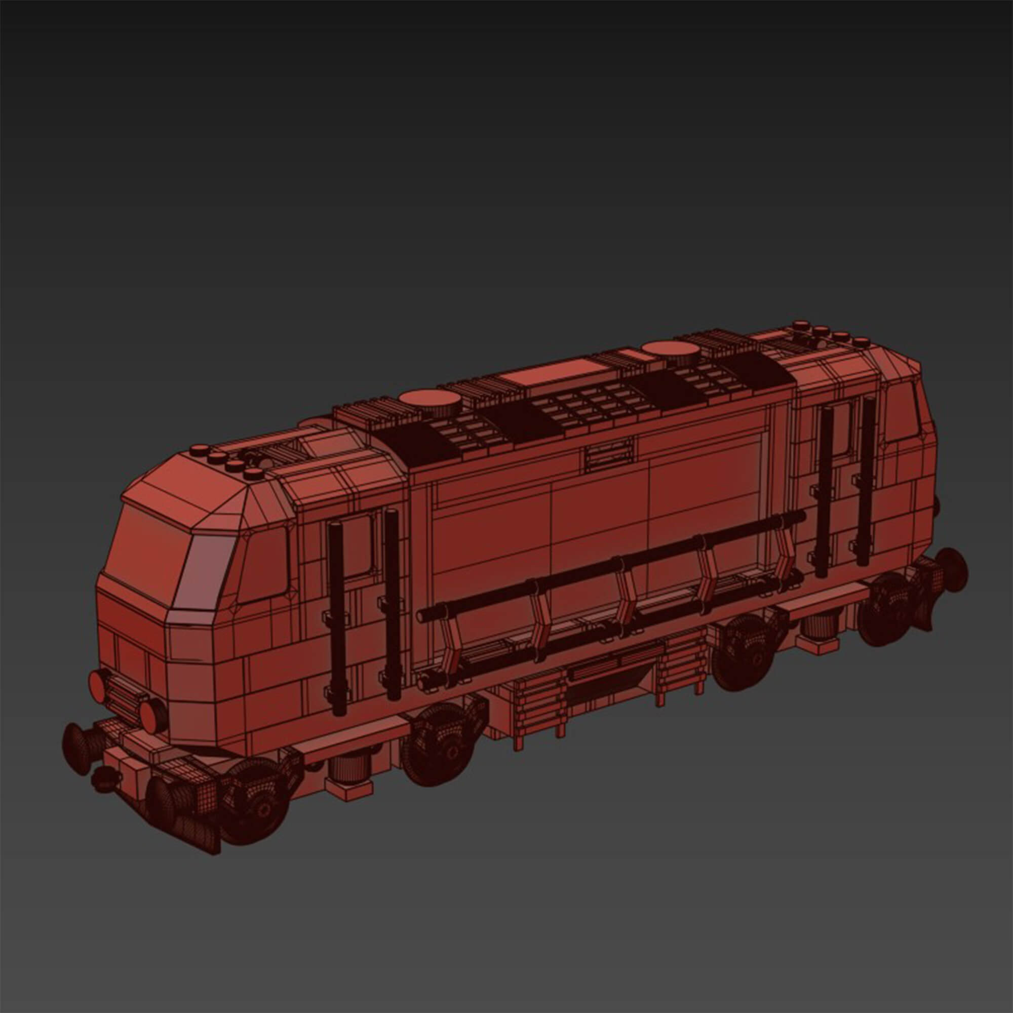 60098 Heavy Train - 3D Model by ONModels