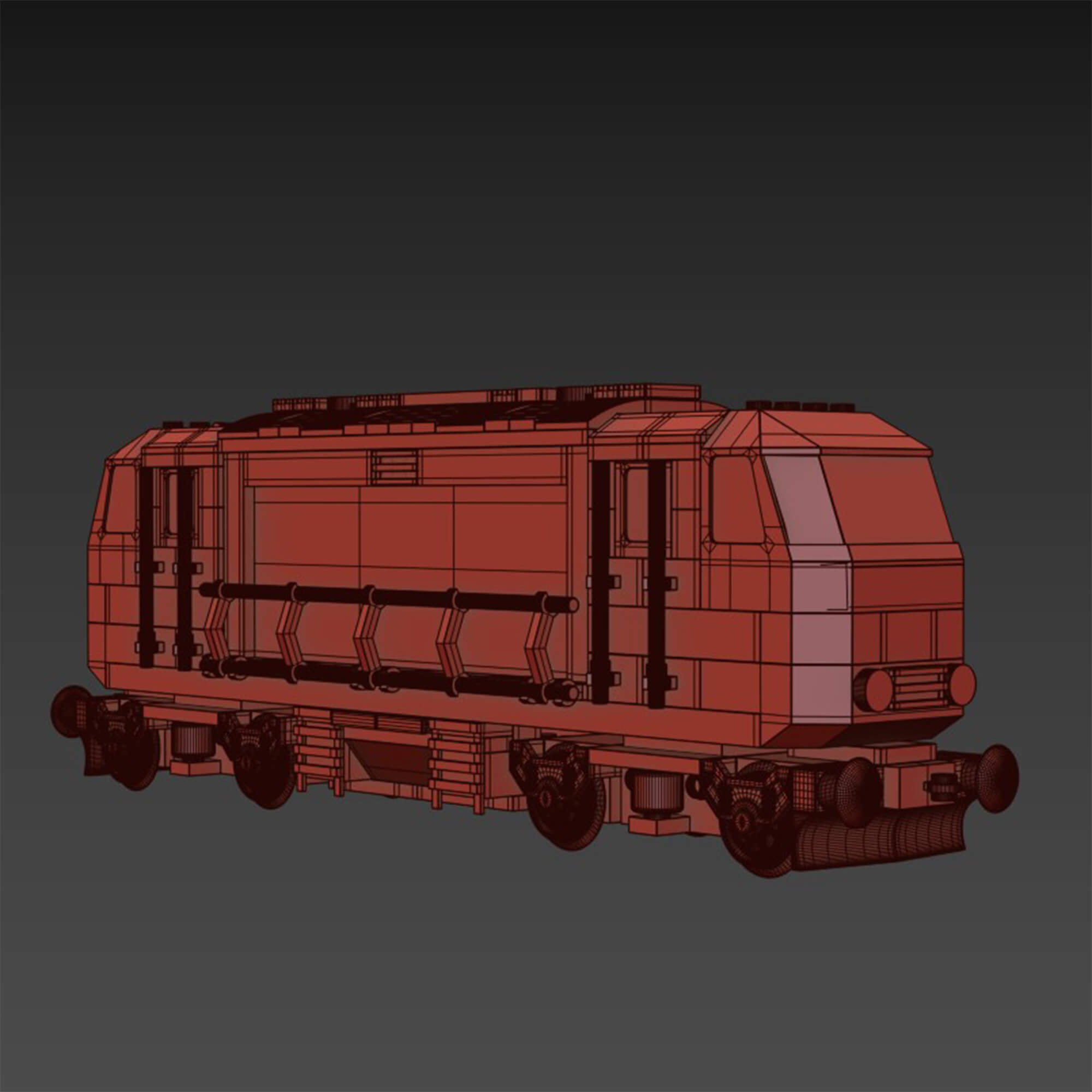 60098 Heavy Train - 3D Model by ONModels