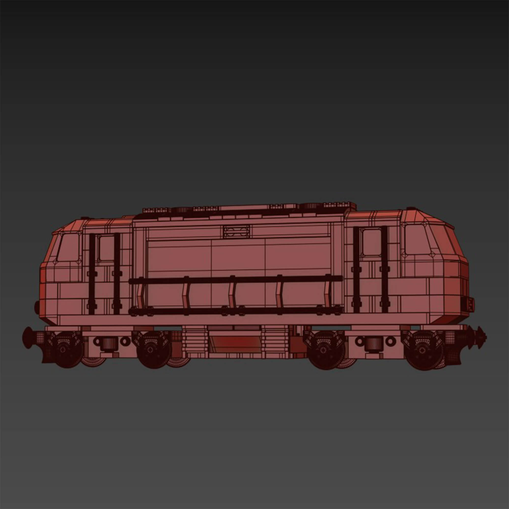 60098 Heavy Train - 3D Model by ONModels