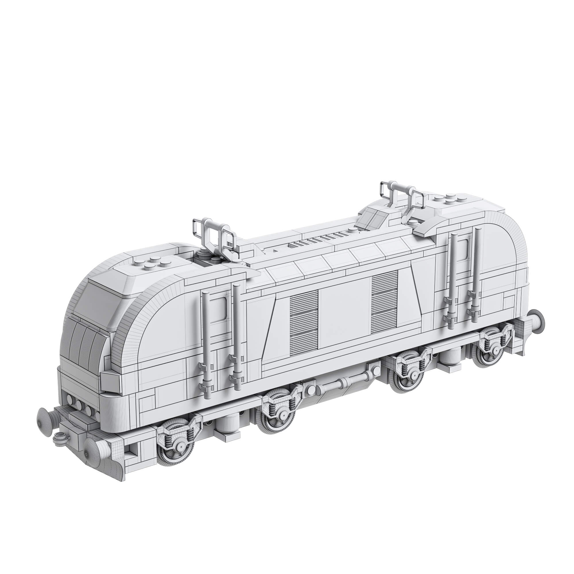 60336 Freight Train - 3D Model by ONModels