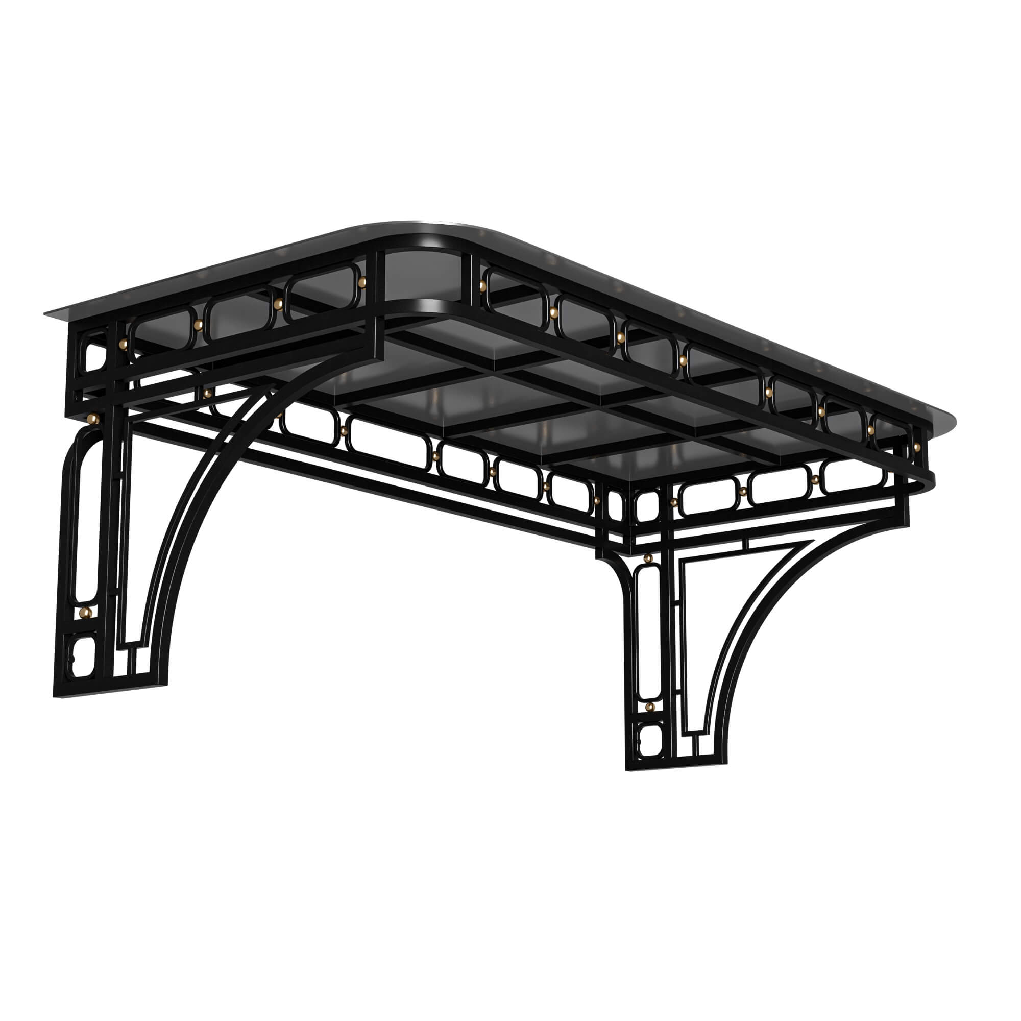 Canopy Black Loft 002 - 3D Model by ONModels