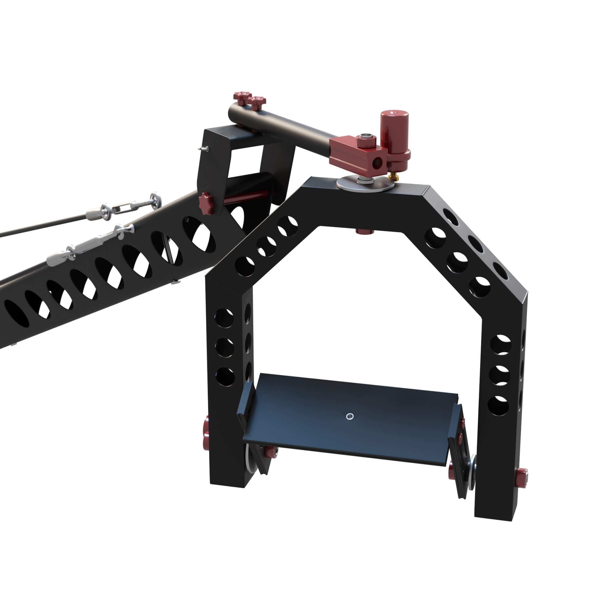 Cinematic Camera Crane Red - 3D Model by ONModels