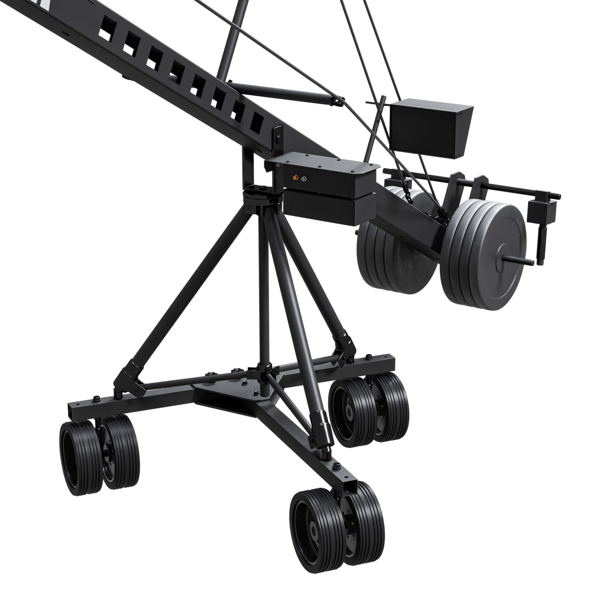 Cinematic Crane Camera Black - 3D Model by ONModels