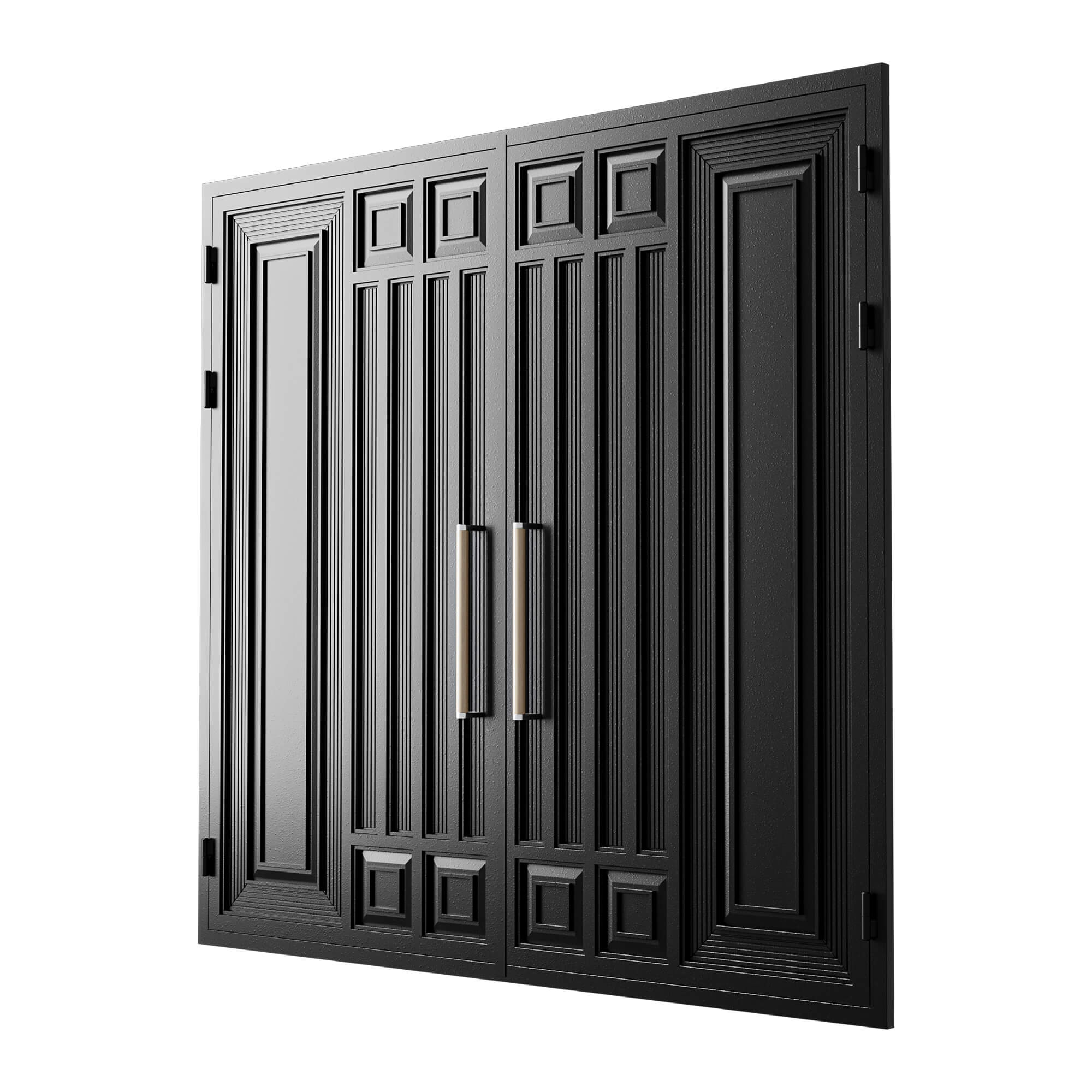 Gate Black Loft 01 - 3D Model by ONModels