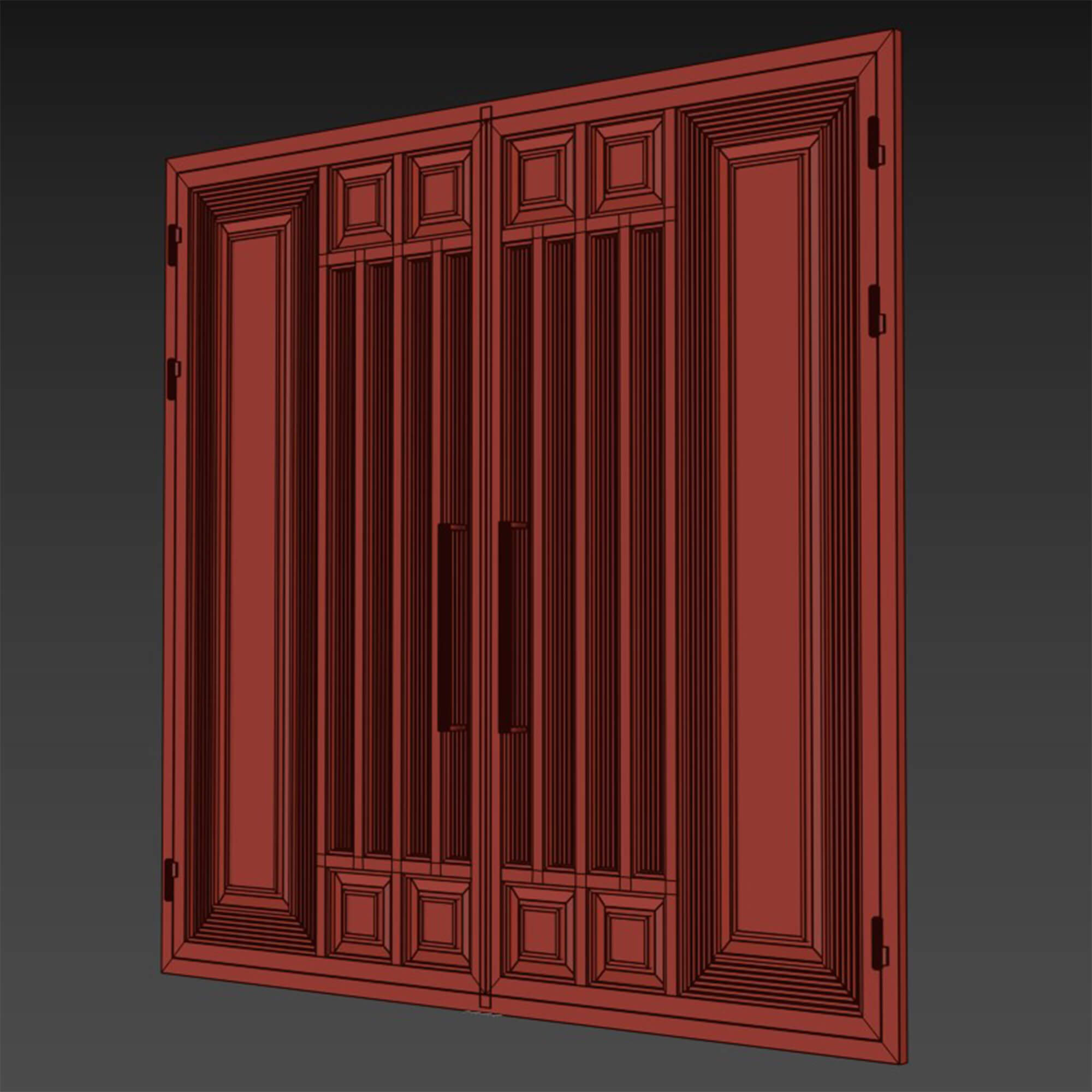 Gate Black Loft 01 - 3D Model by ONModels