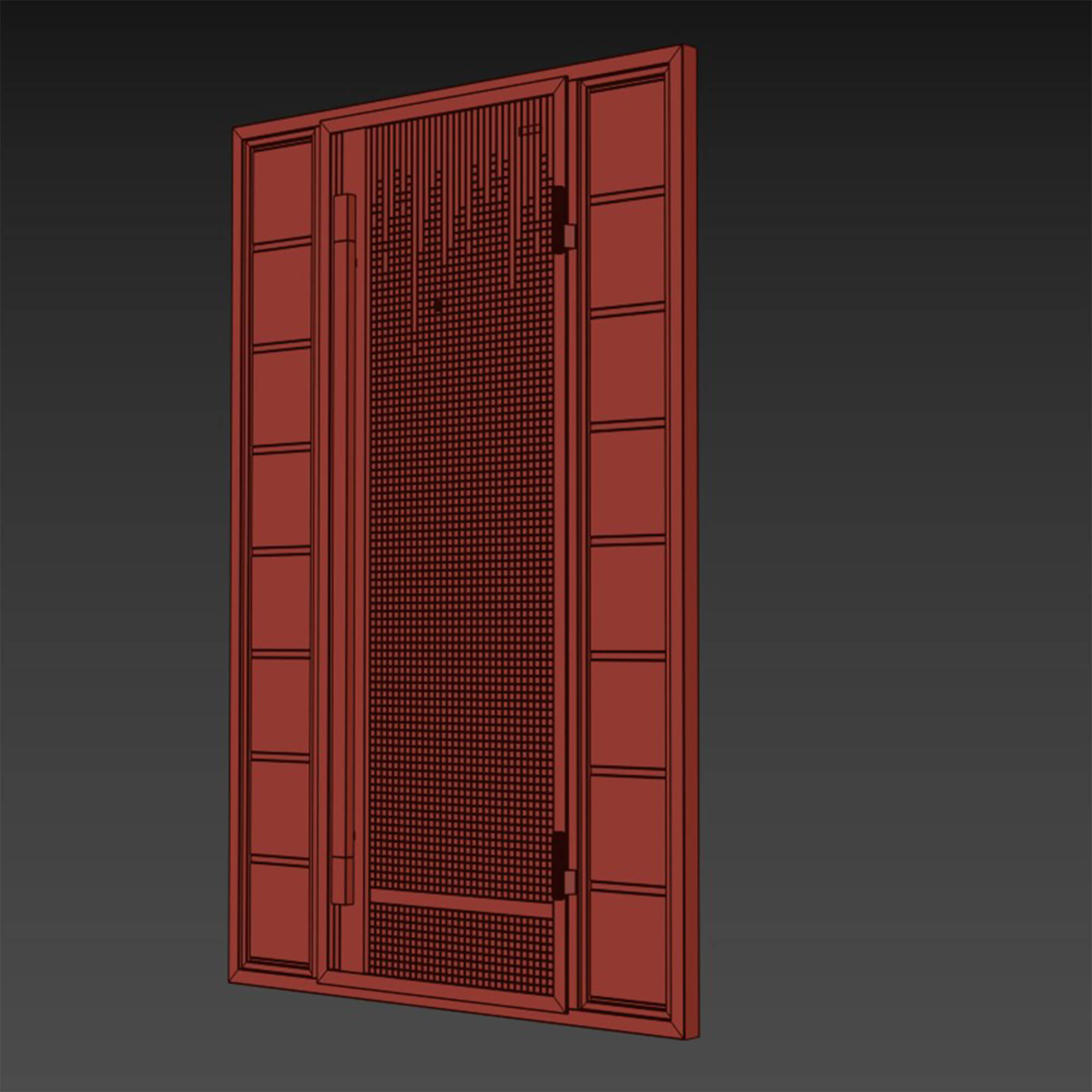 Gate Rain 2023 - 3D Model by ONModels