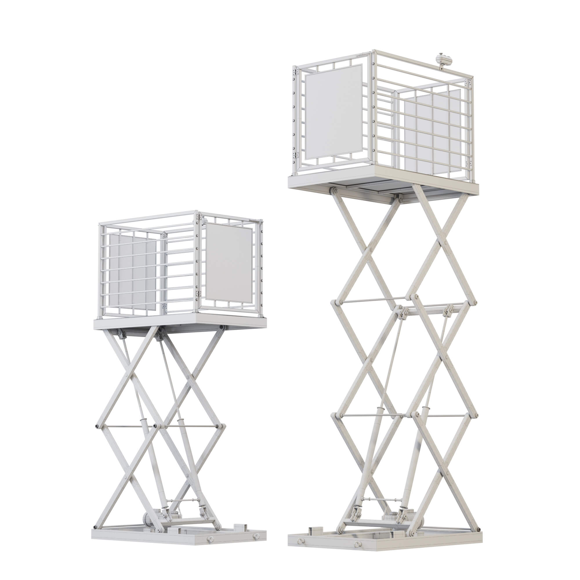 Hydraulic Lift - 3D Model by ONModels