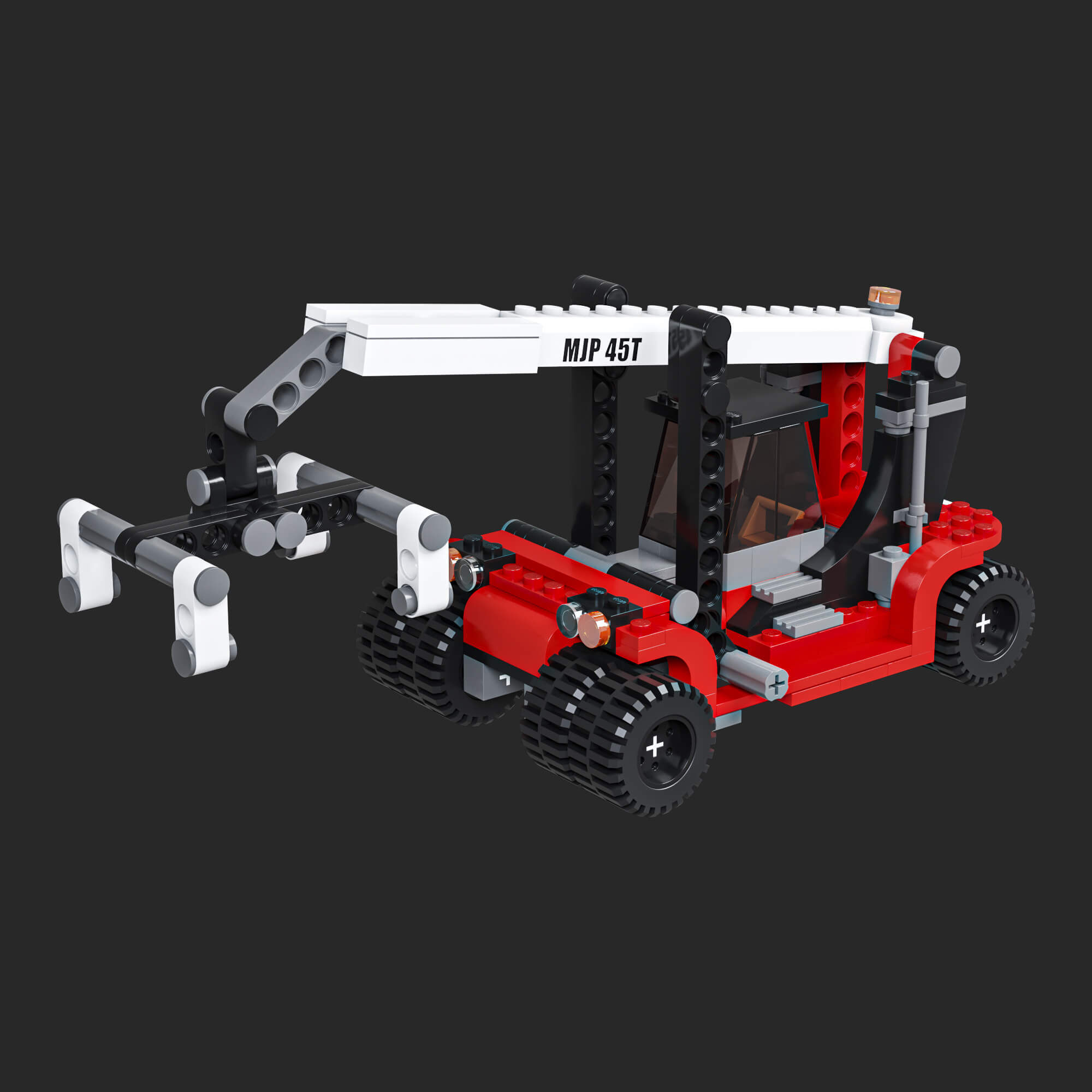 Lego 60336 Forklift Truck - 3D Model by ONModels
