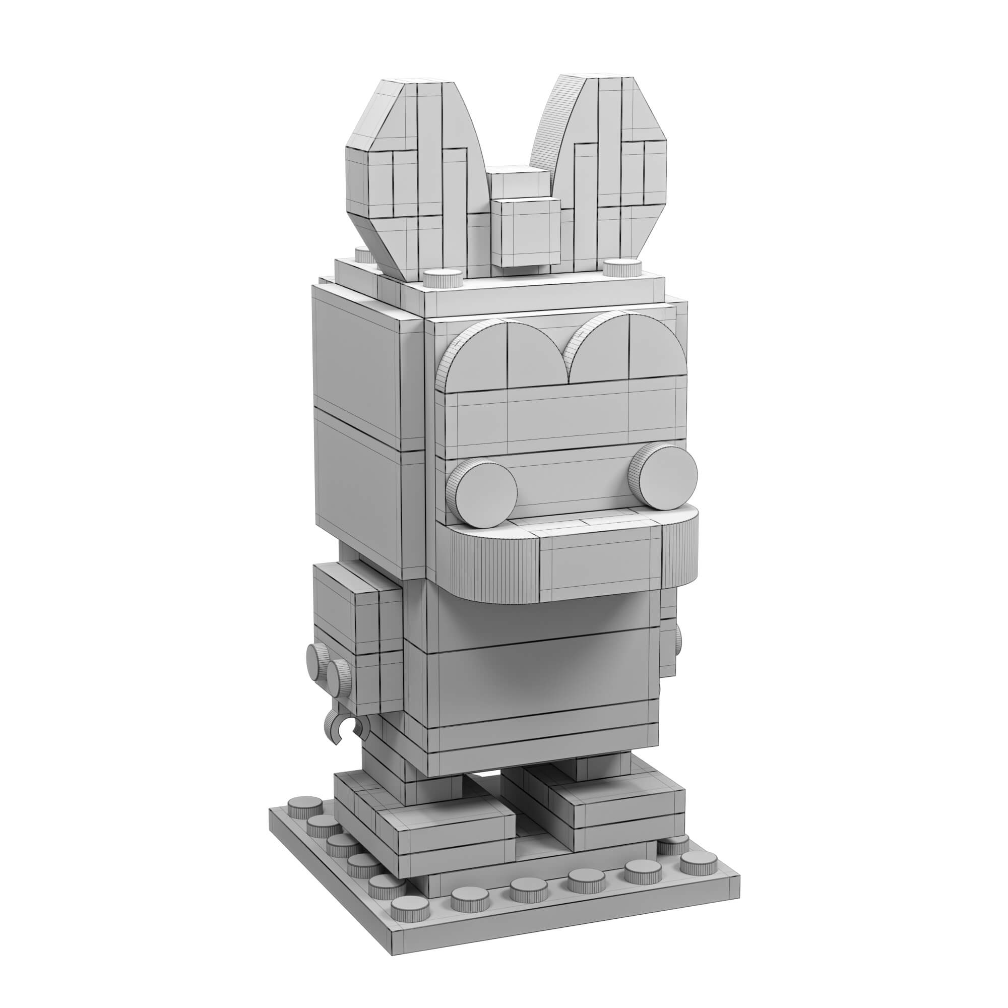 Lego Daisy Duck - 3D Model by ONModels