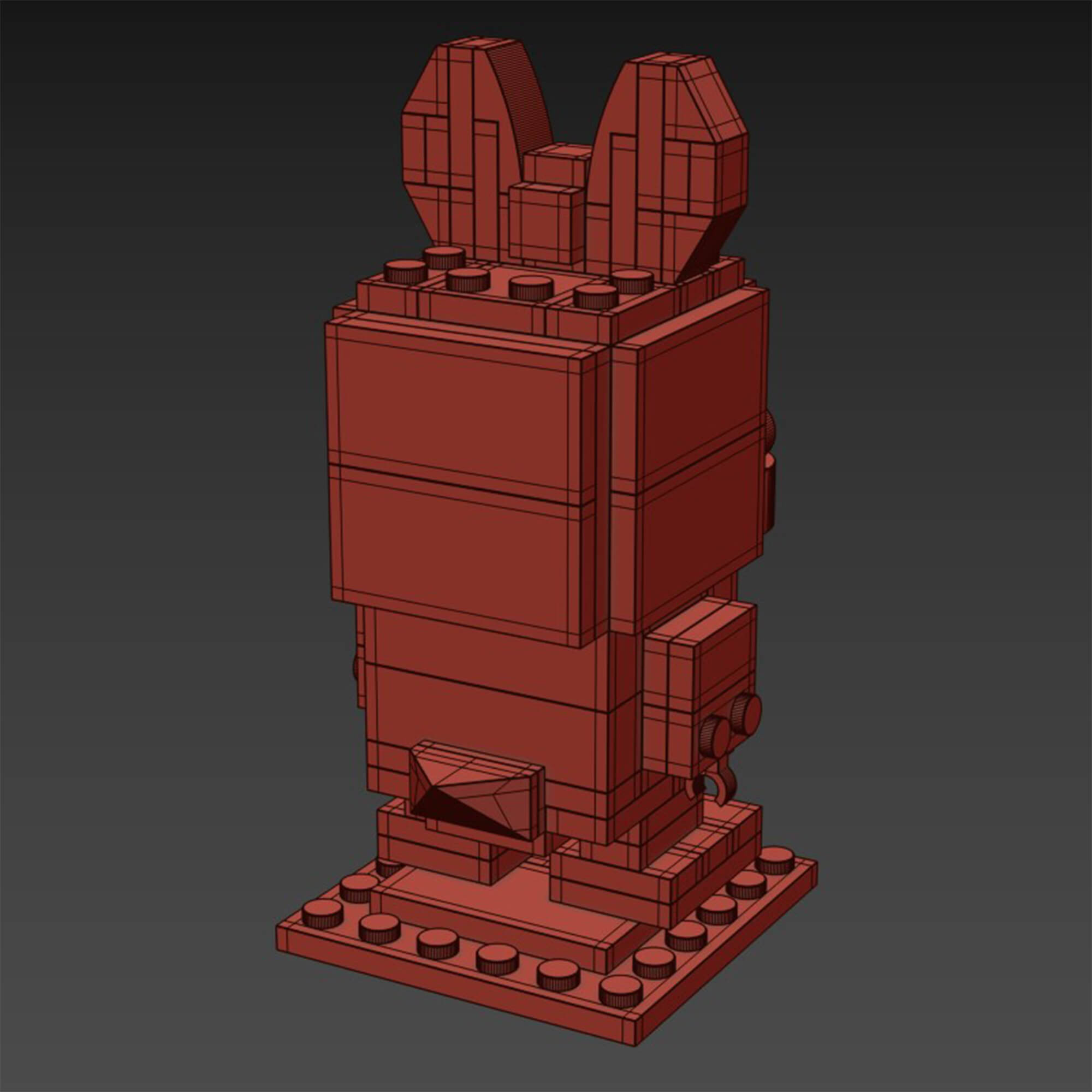 Lego Daisy Duck - 3D Model by ONModels