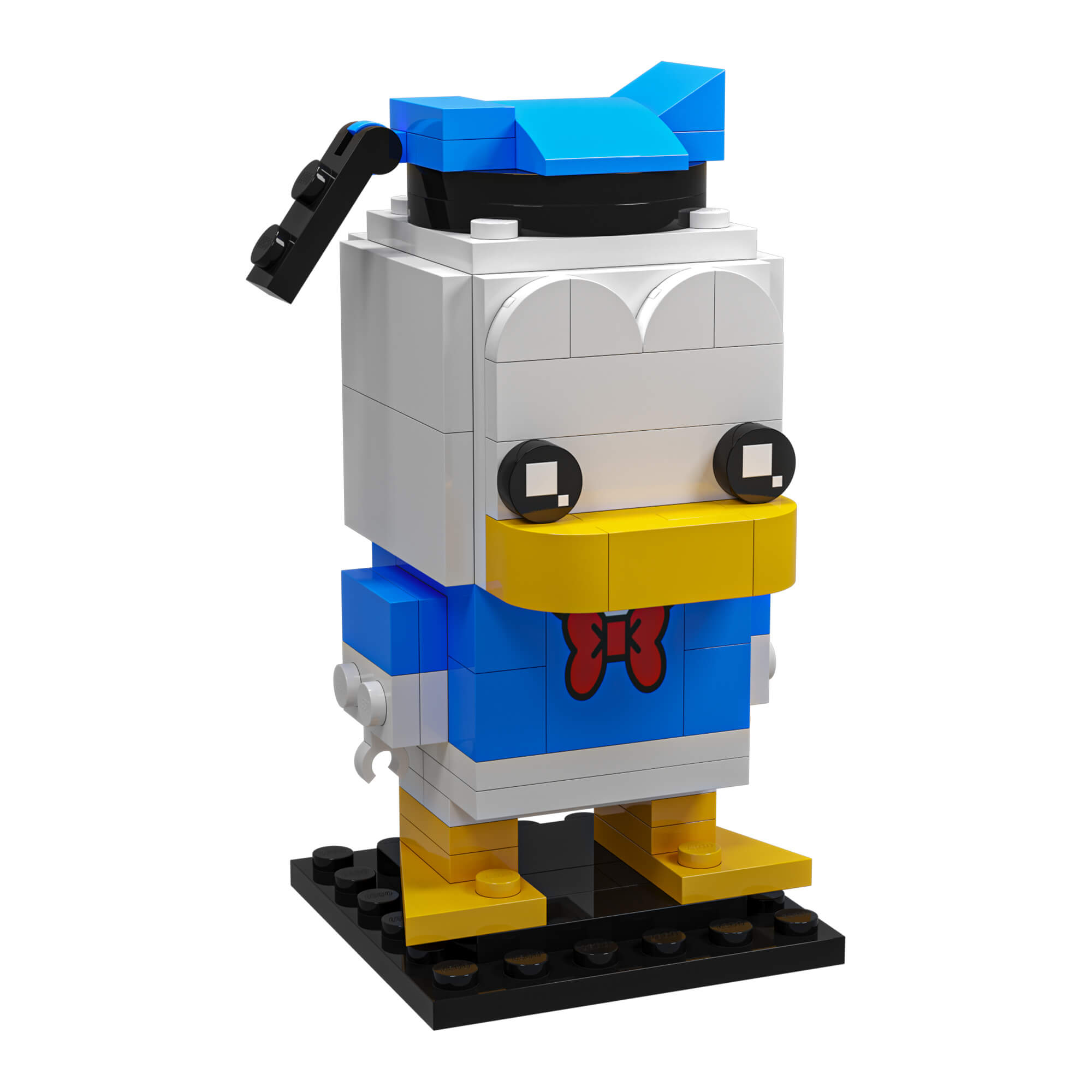 Lego Donald Duck - 3D Model by ONModels