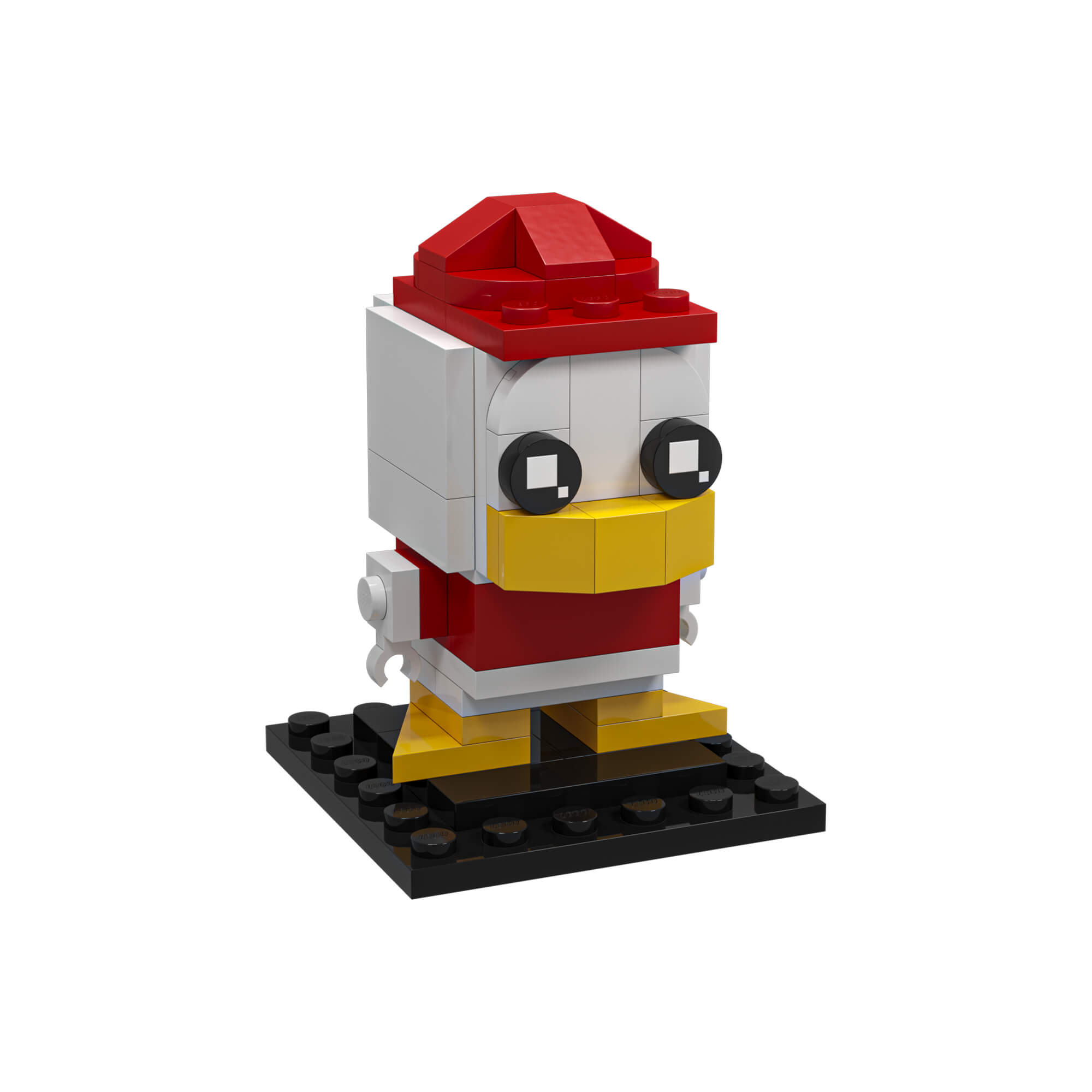 Lego Scrooge Mcduck Huey Dewey Louie - 3D Model by ONModels