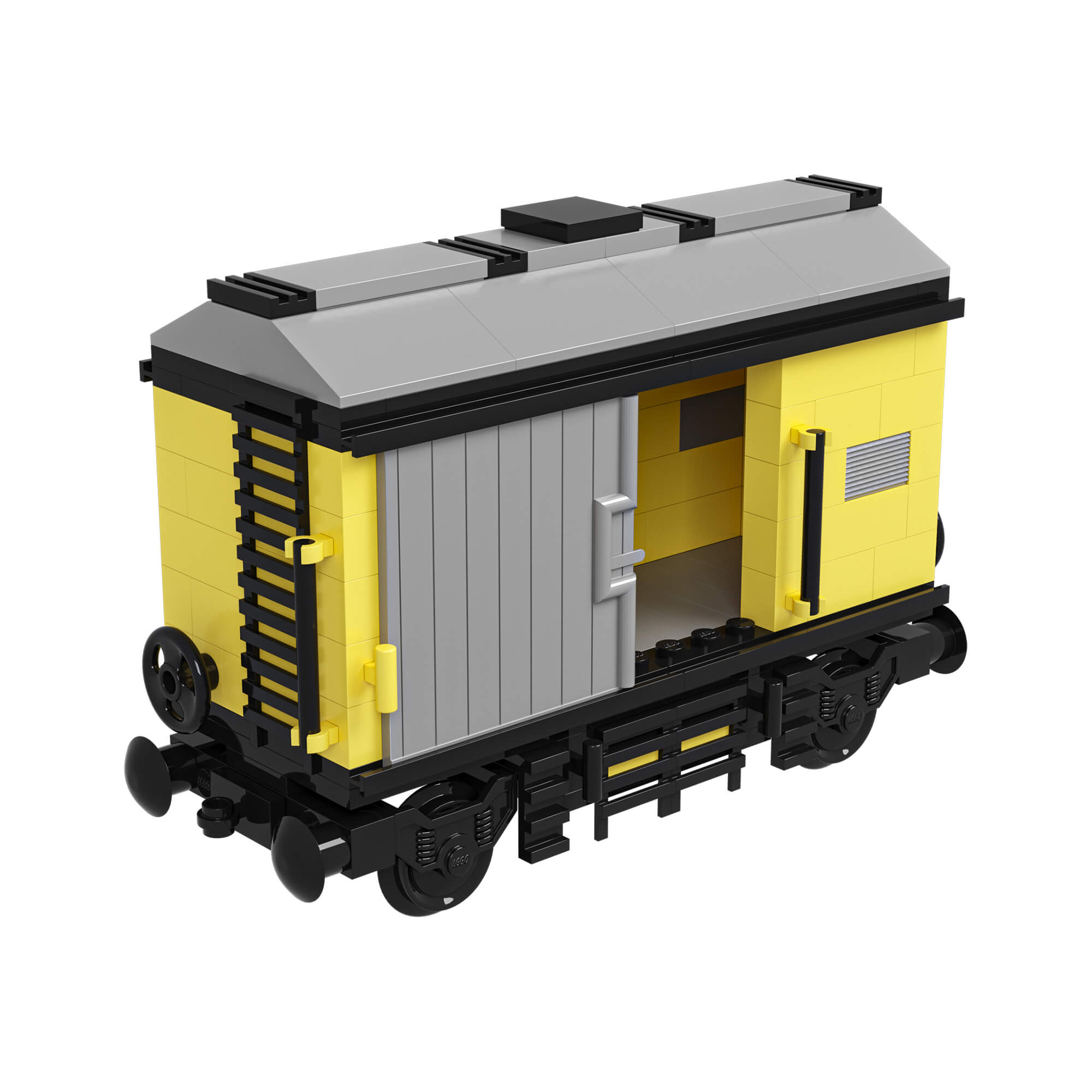 Lego Small Freight Wagon - 3D Model by ONModels