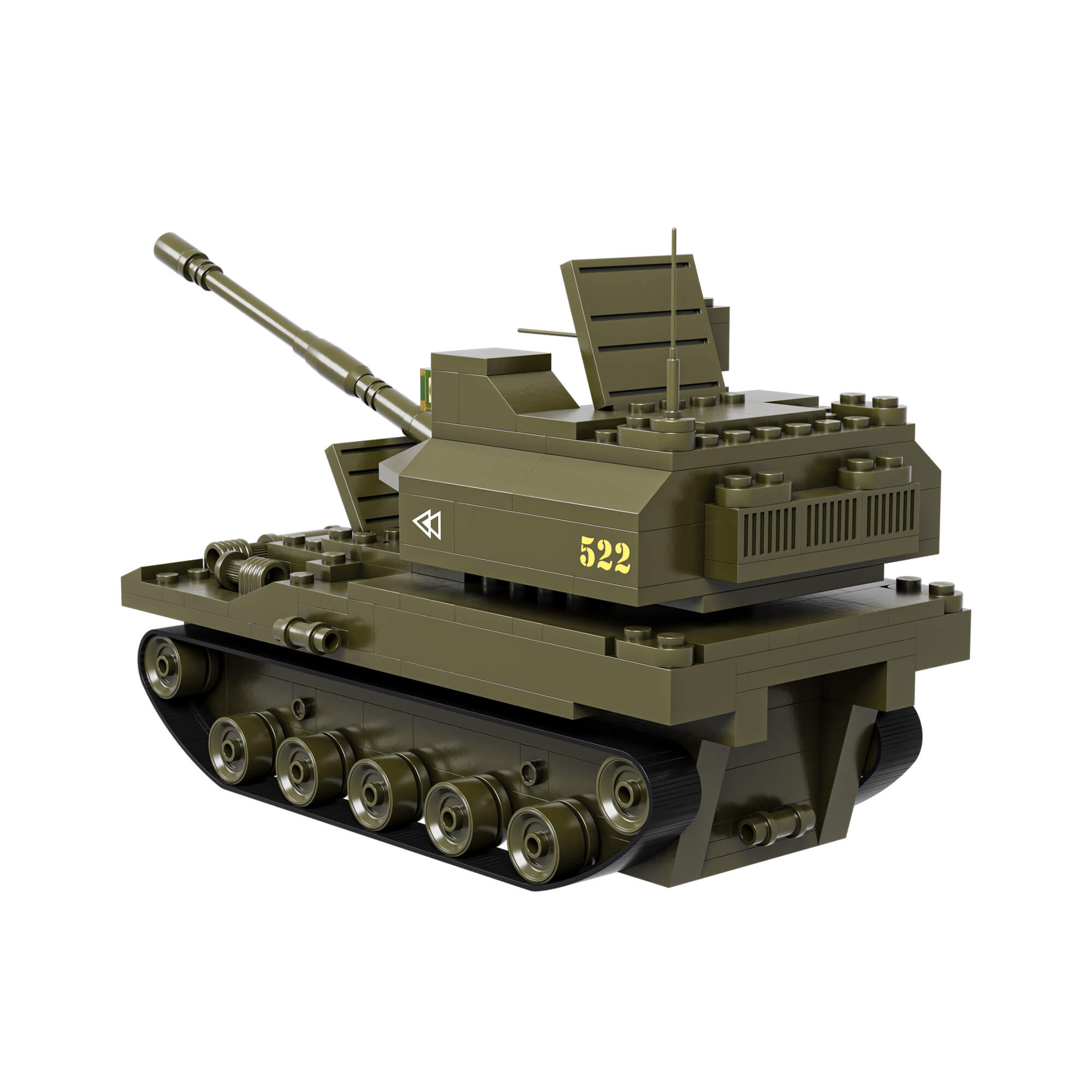 Lego Tank 522 - 3D Model by ONModels