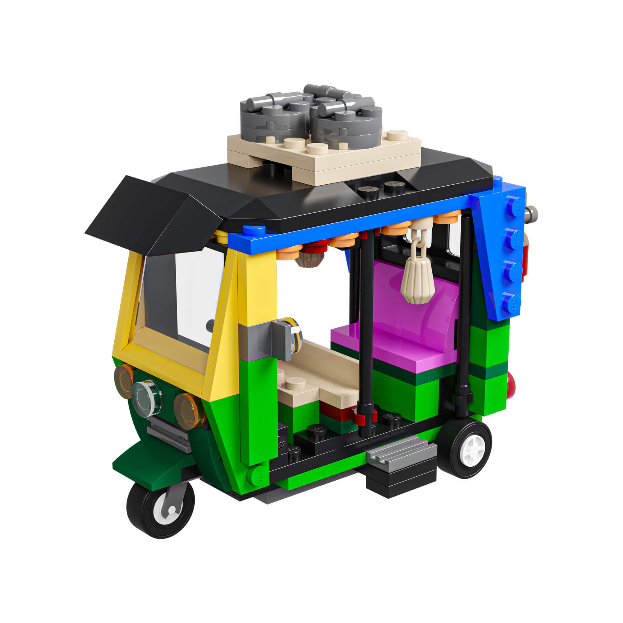 Lego Tuk Tuk - 3D Model by ONModels