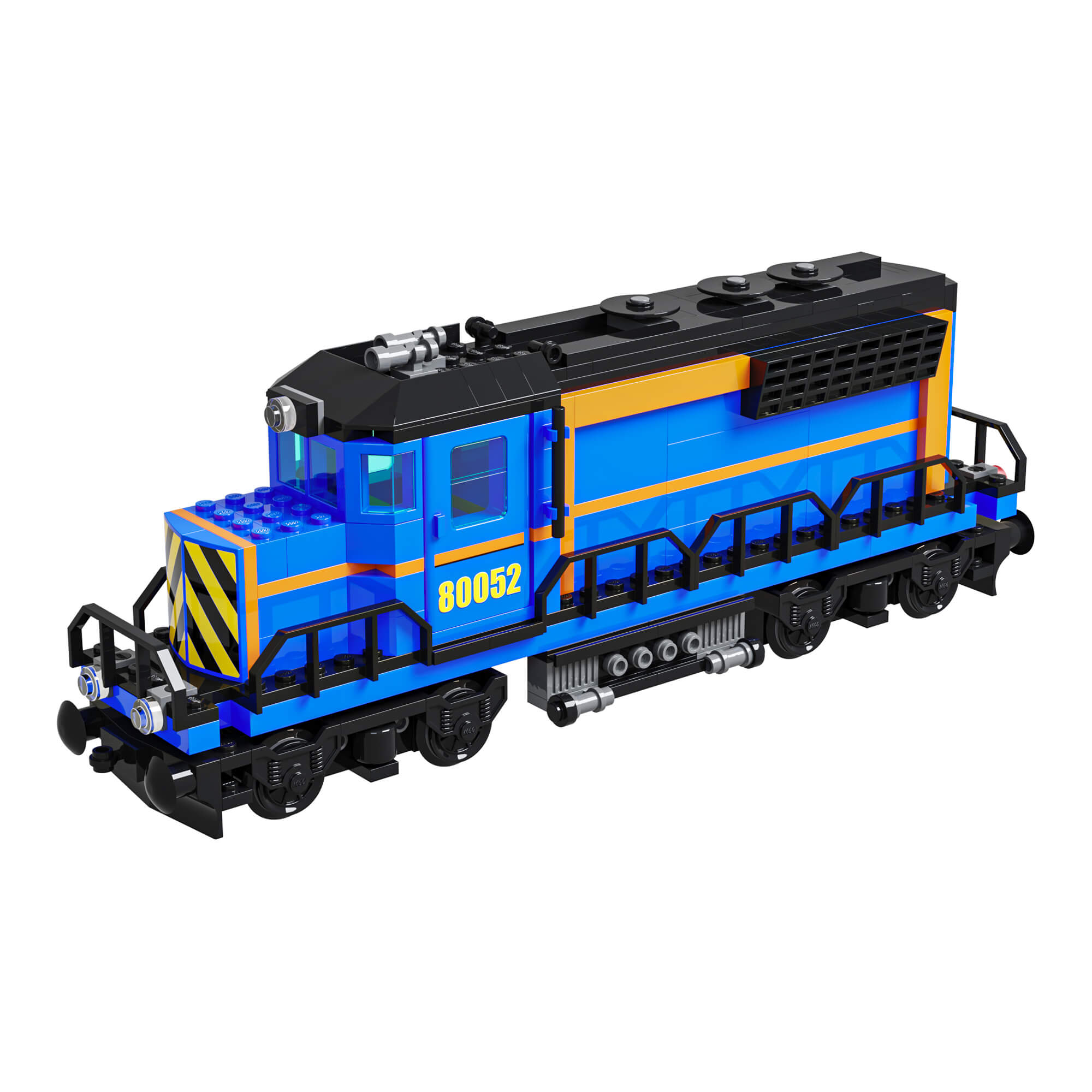 Train Lego Locomotive 80052 - 3D Model by ONModels