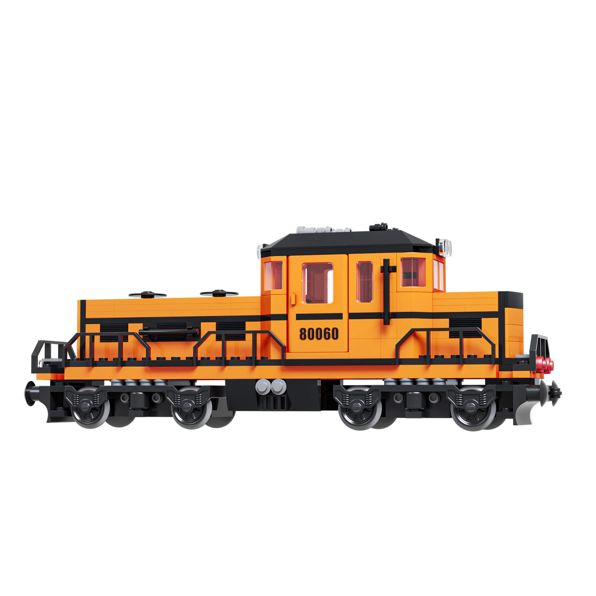 Train Lego Locomotive 80060 - 3D Model by ONModels