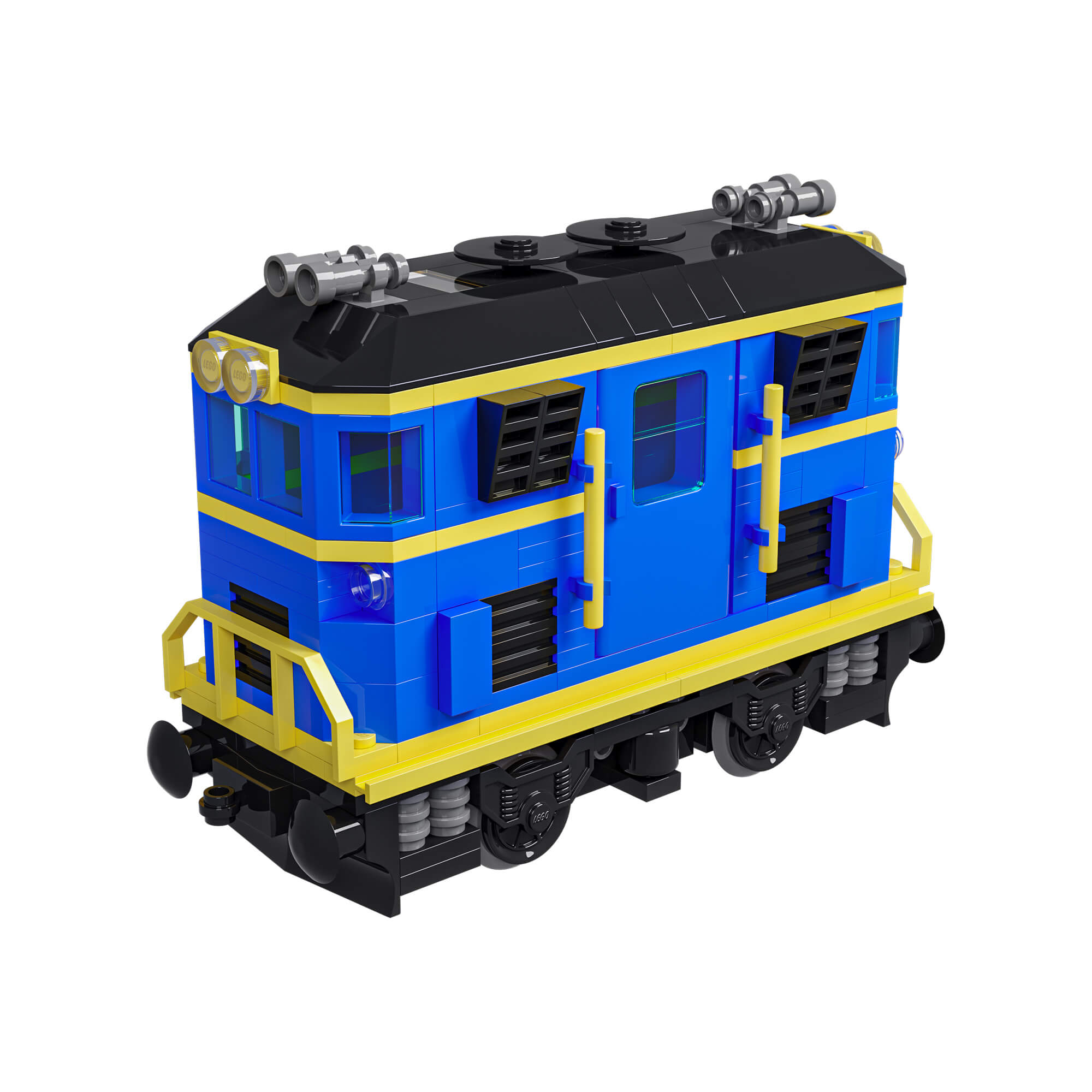 Train Mini Diesel-Electric Extinguisher Class C 3D Model by ONModels