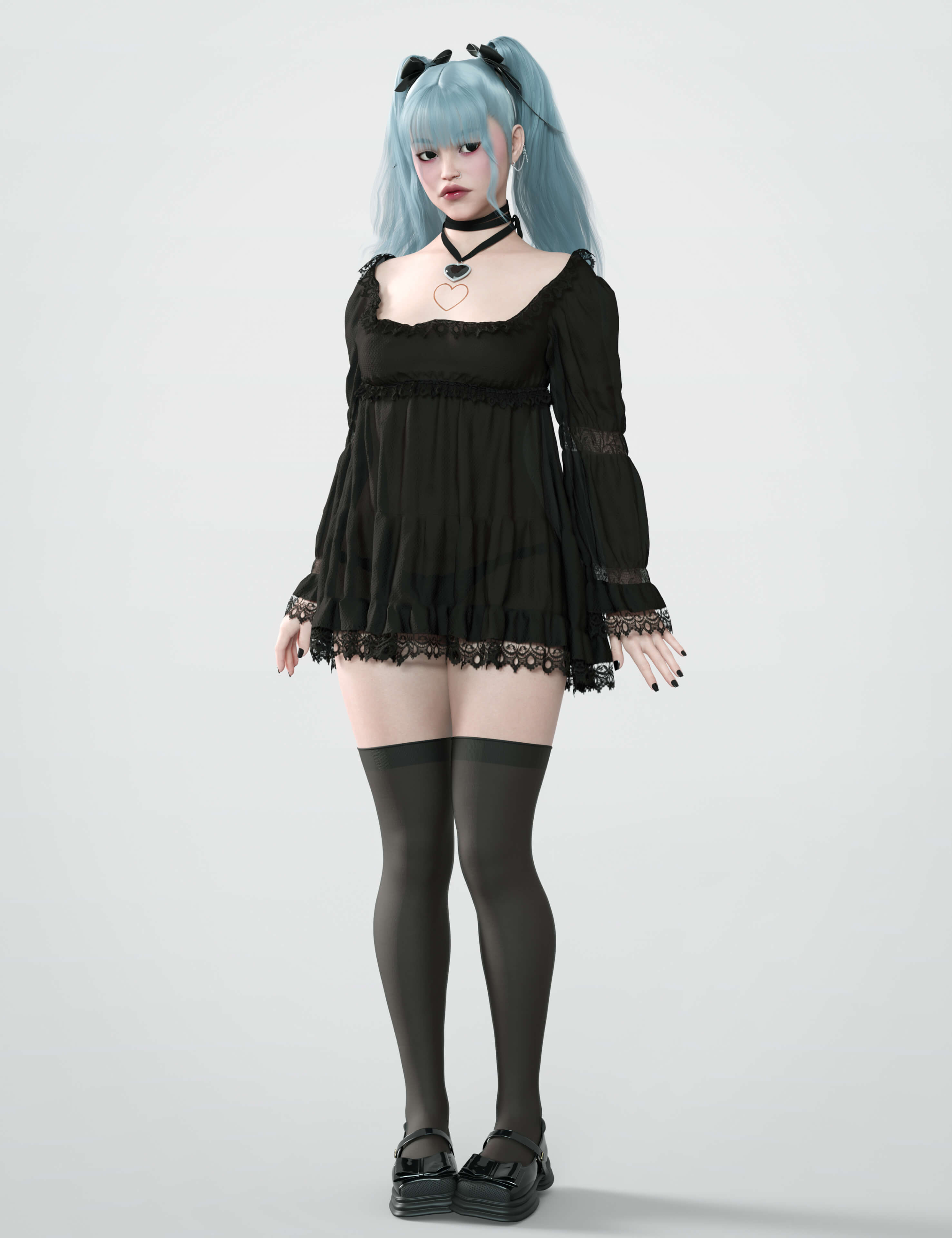 Doll Girl Pose Pack for G8F - Daz Content by oomphy