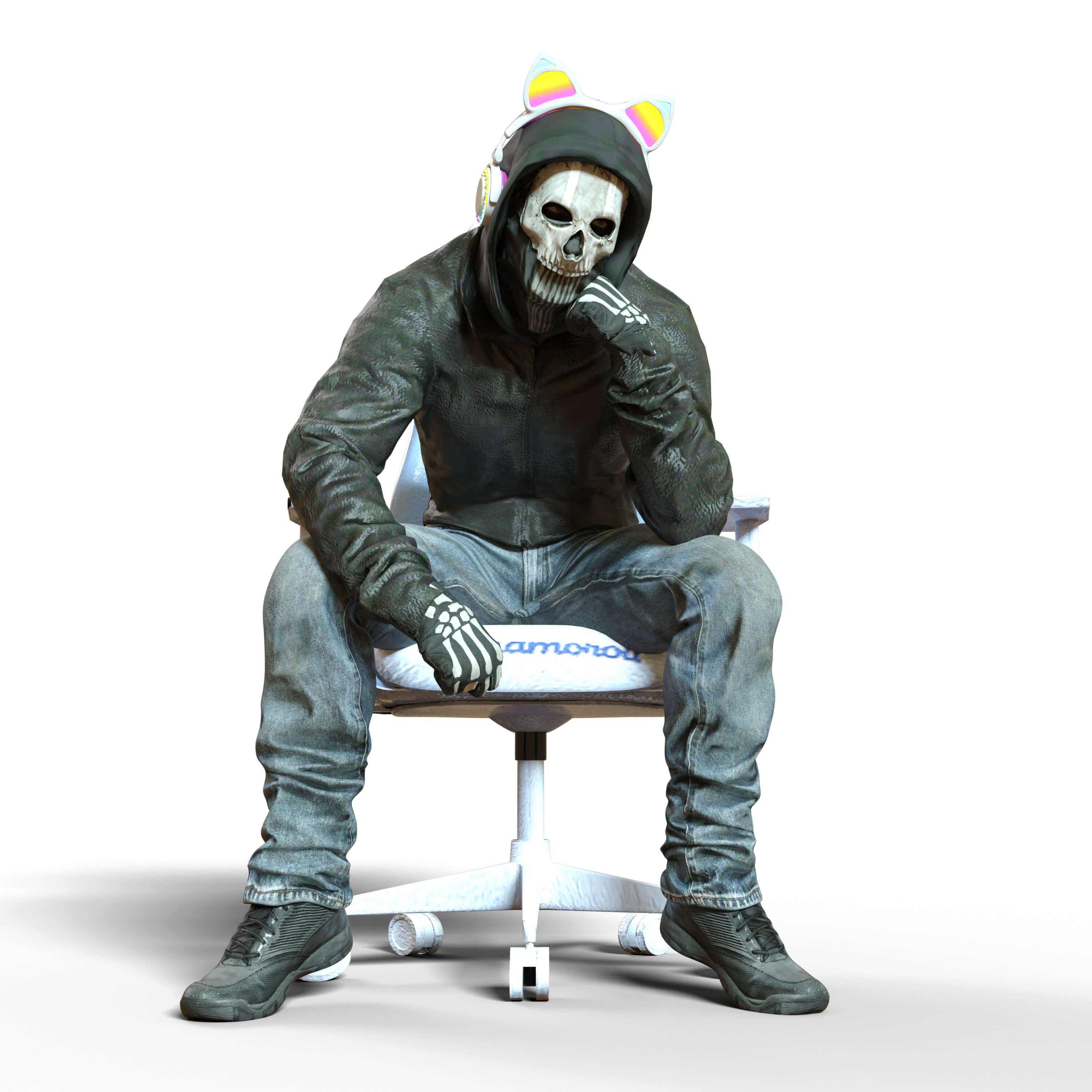 Gamer Guy Collab Pose Pack for G8M & G9 - Daz Content by oomphy