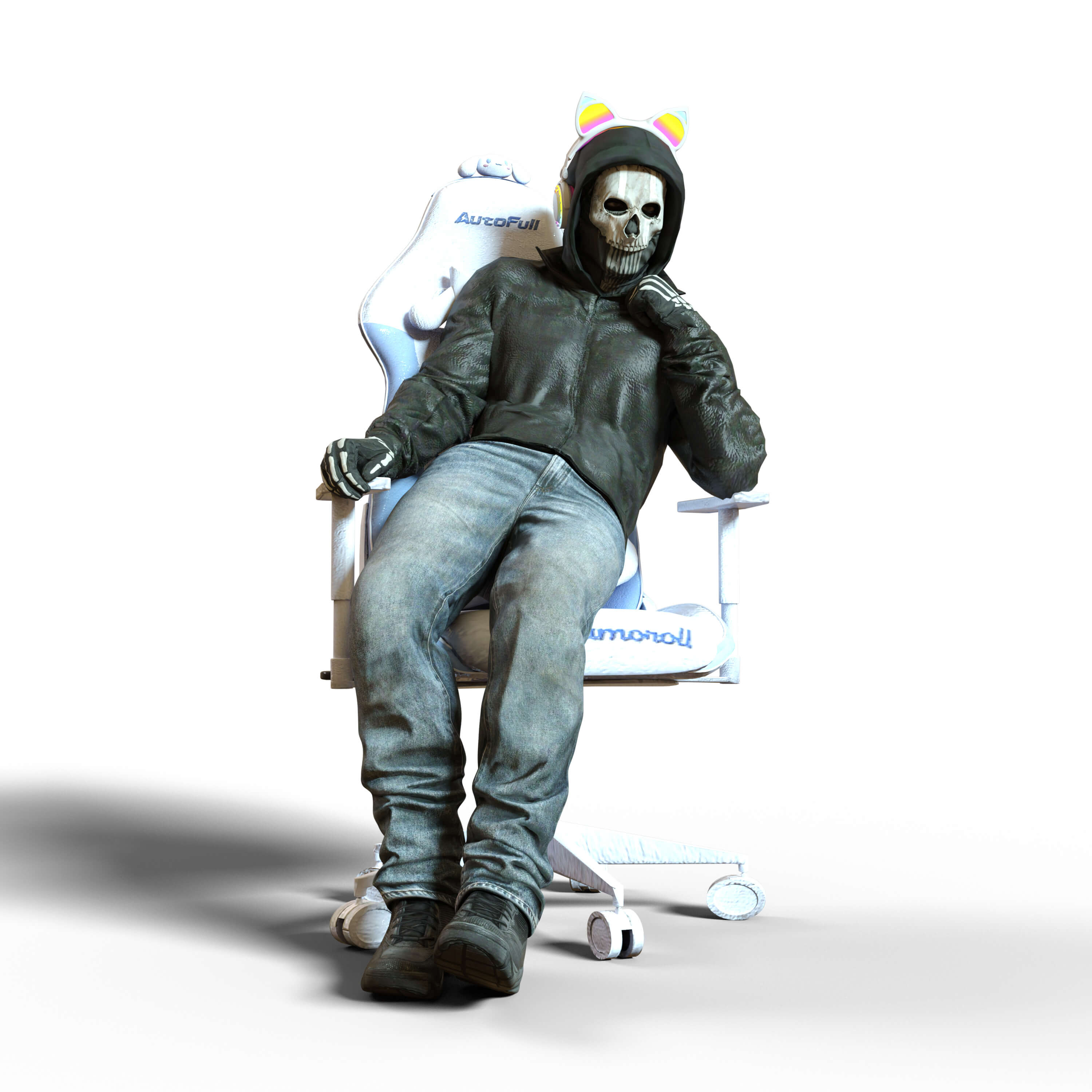 Gamer Guy Collab Pose Pack for G8M & G9 - Daz Content by oomphy