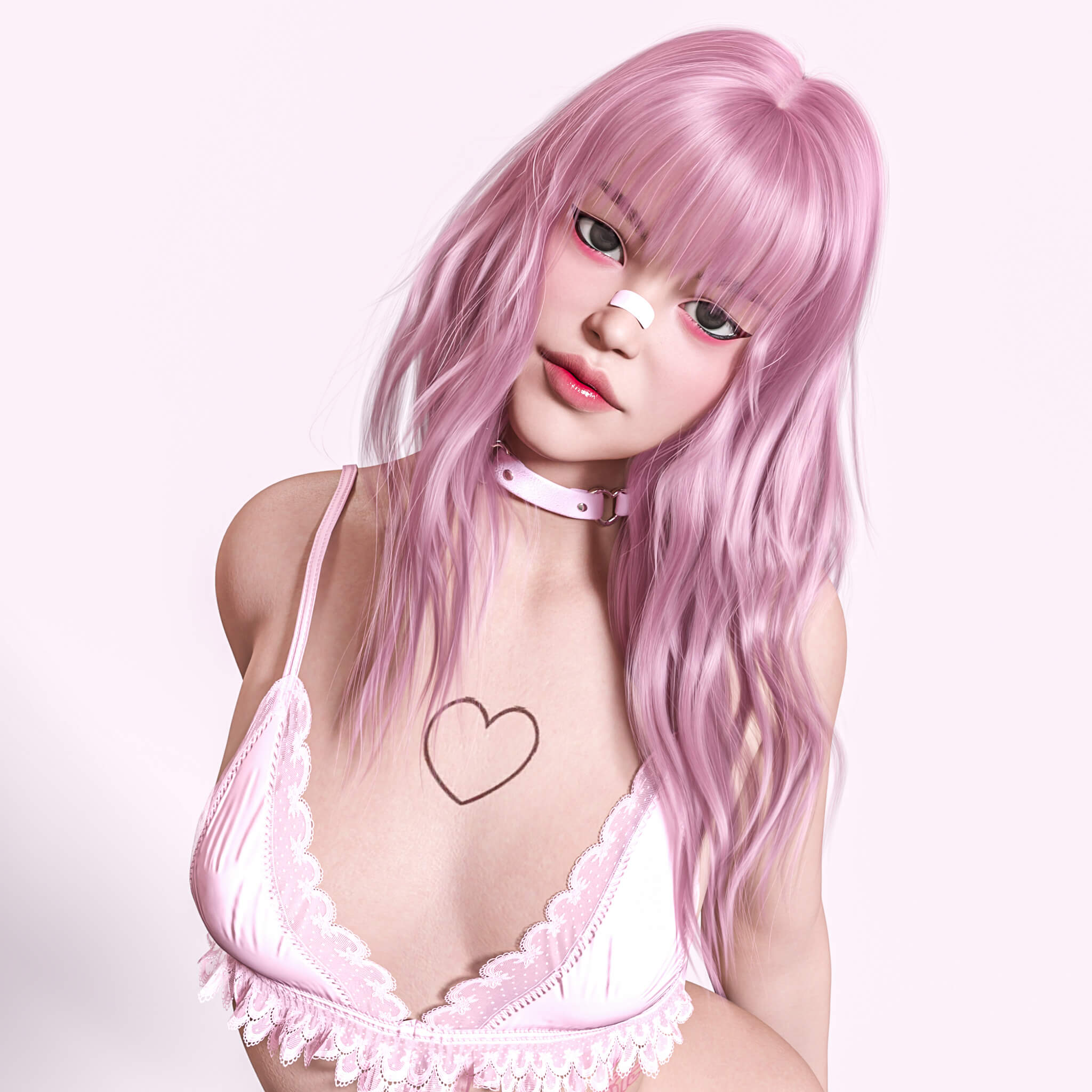 Pinku for Genesis 8 Female - Daz Content by oomphy