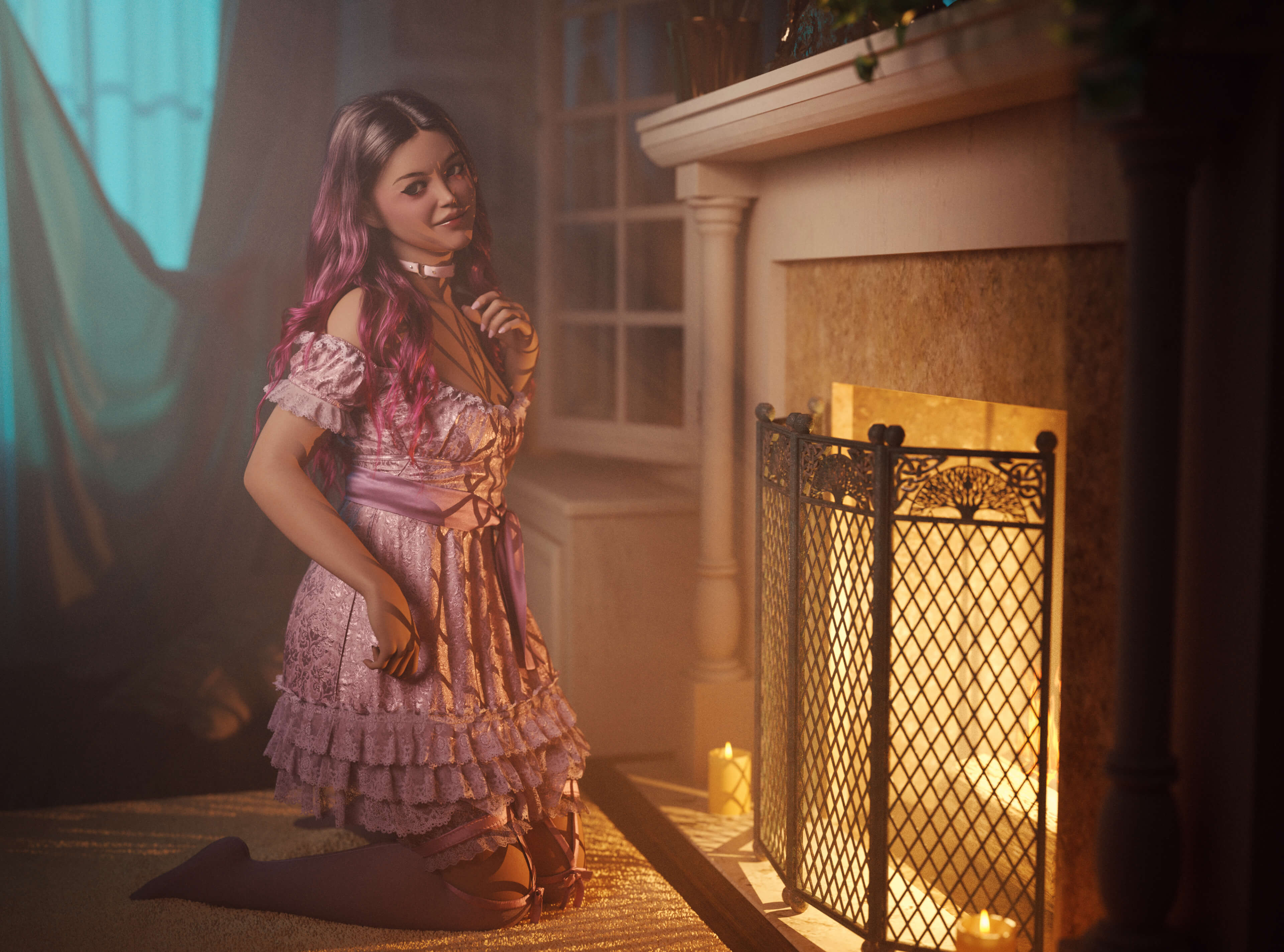 Pinku for Genesis 8 Female - Daz Content by oomphy