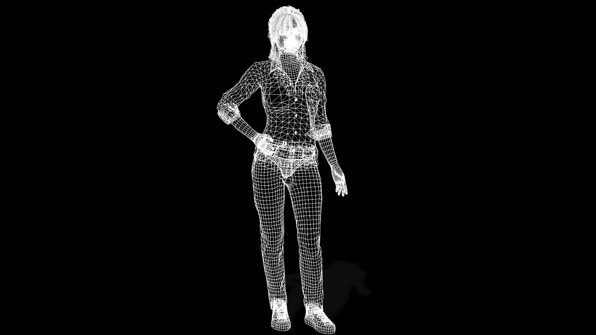 Cute PUBG M Girl Realistic Character - 3D Model by OpChampion3d