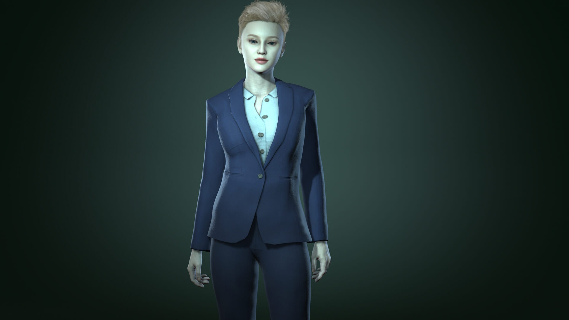 Elegant Businesswoman Realistic 3D Female Character for iClone & CC4