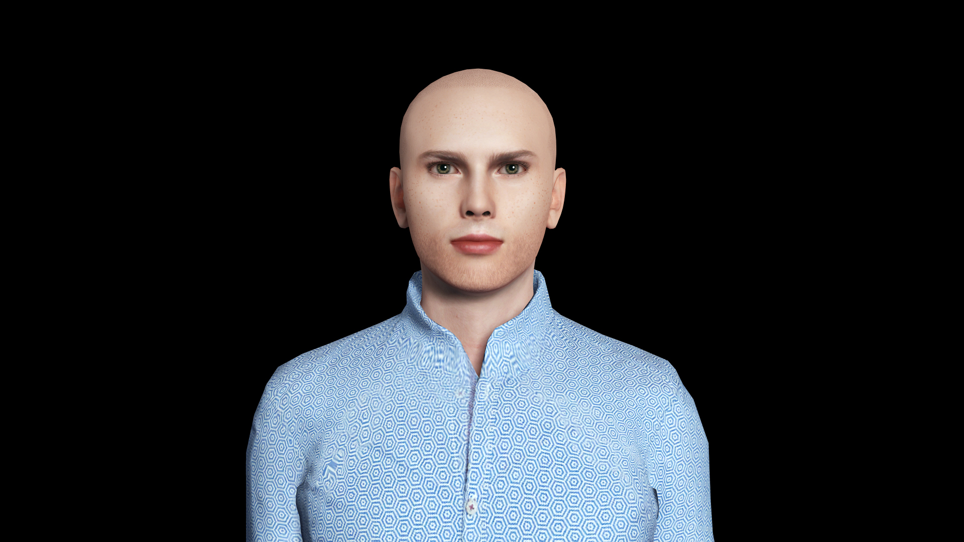 Realistic Male Human Character for Game 3D Model 3D Render