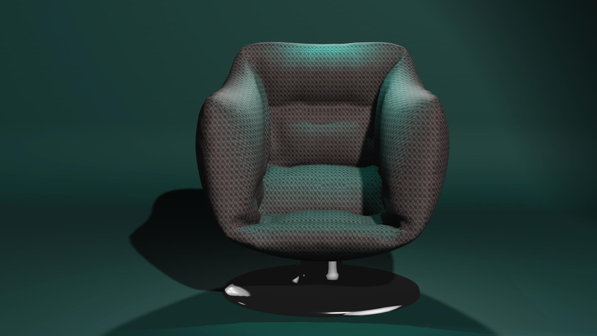 Low Poly Cloth Chair - 3D Model by OpChampion3d
