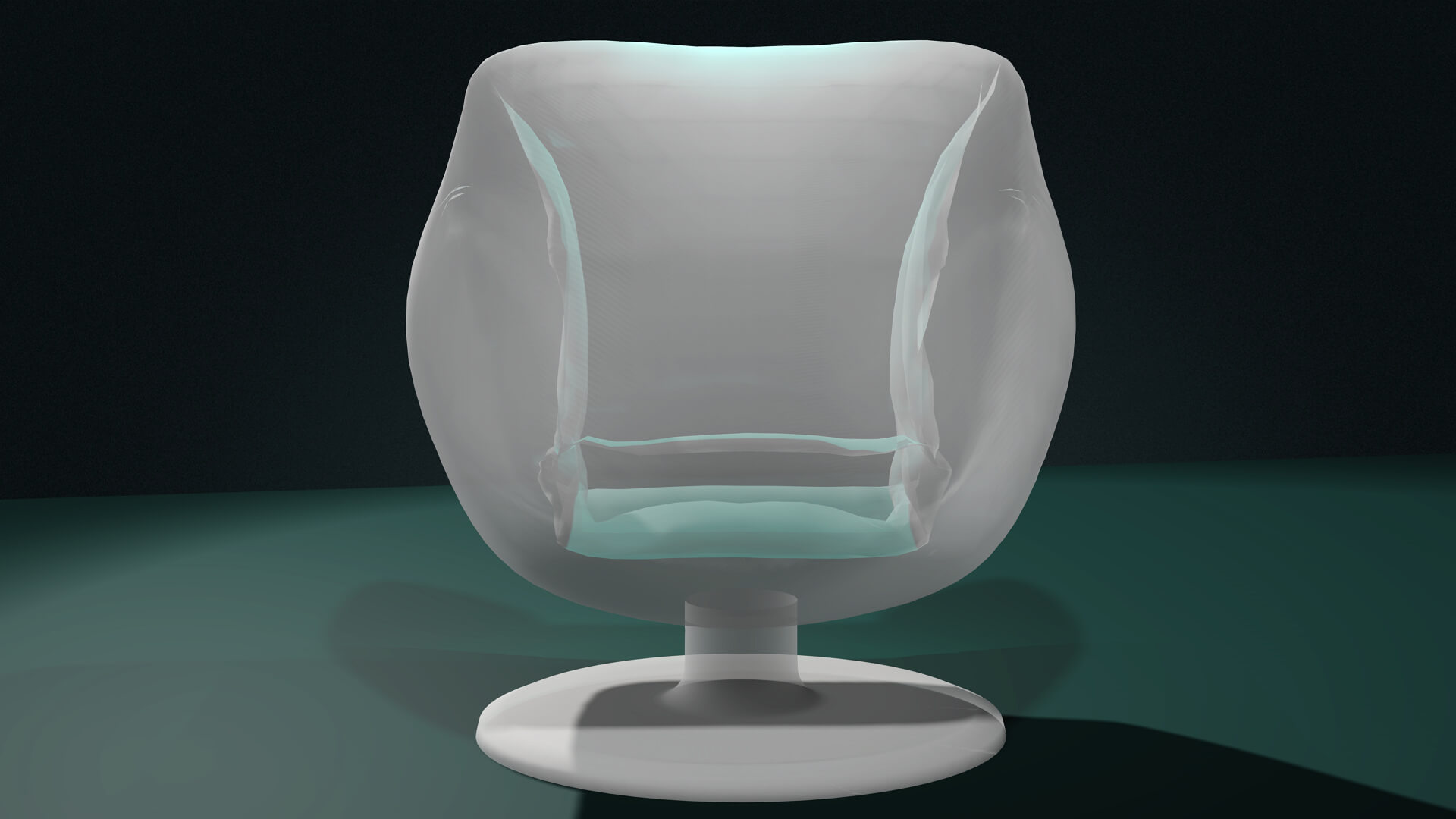 Low Poly Cloth Chair - 3D Model by OpChampion3d
