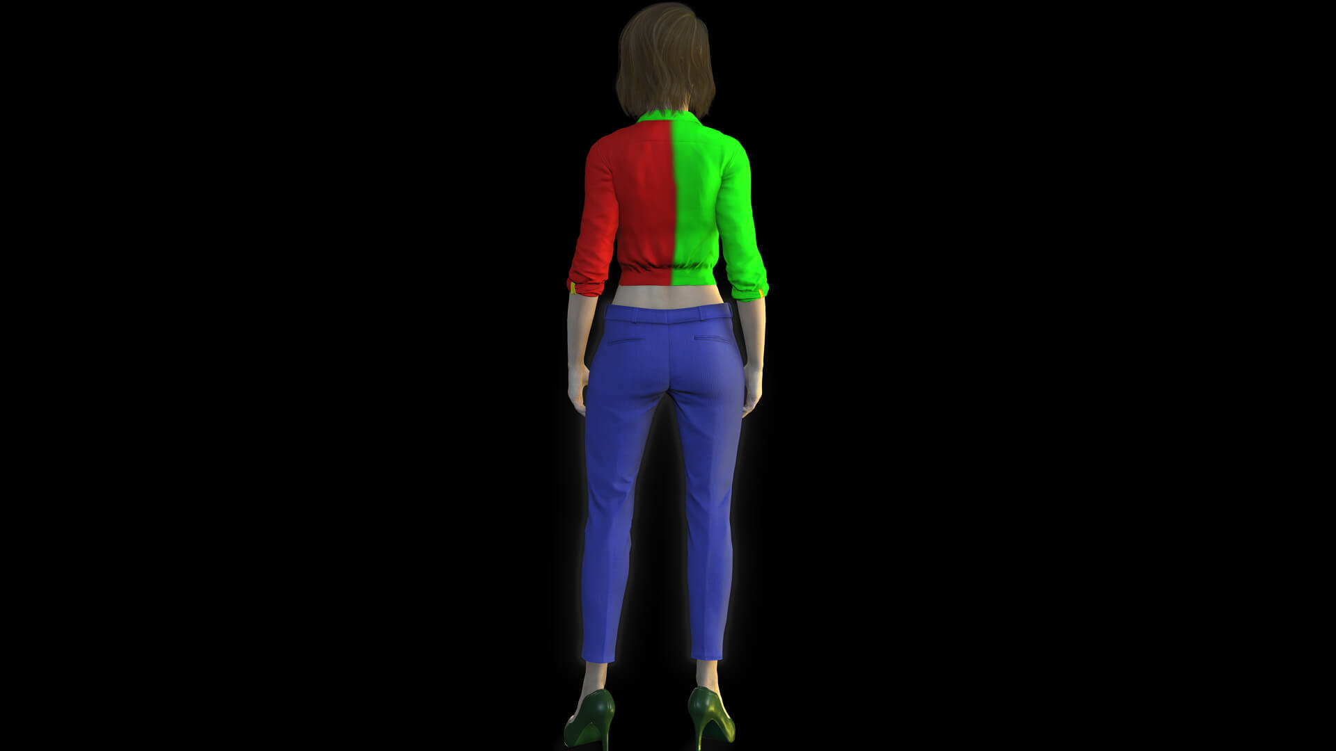 Realistic 3D Female Character – Rigged Model for by OpChampion3d