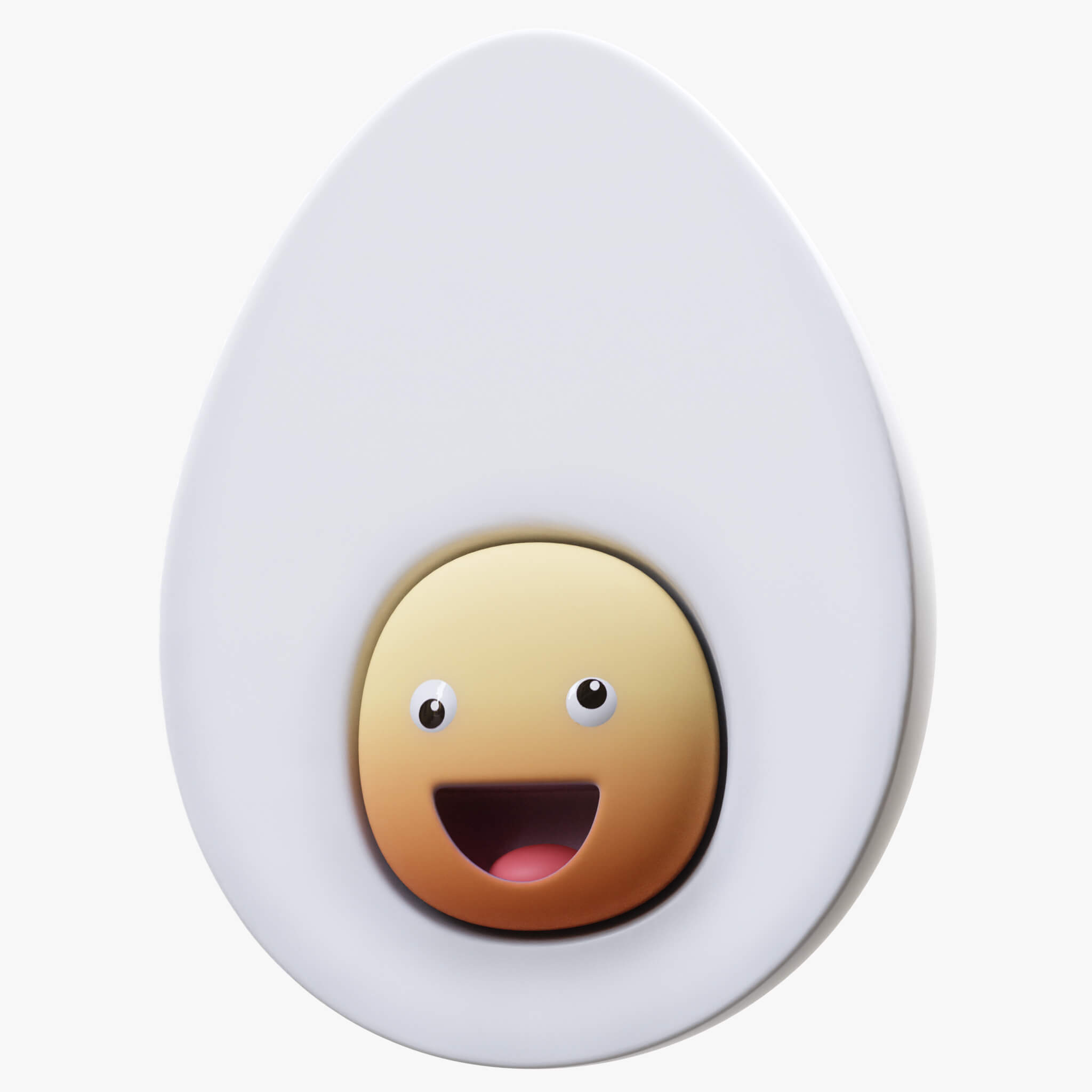 Stylized Egg - 3D Model by orange3dart