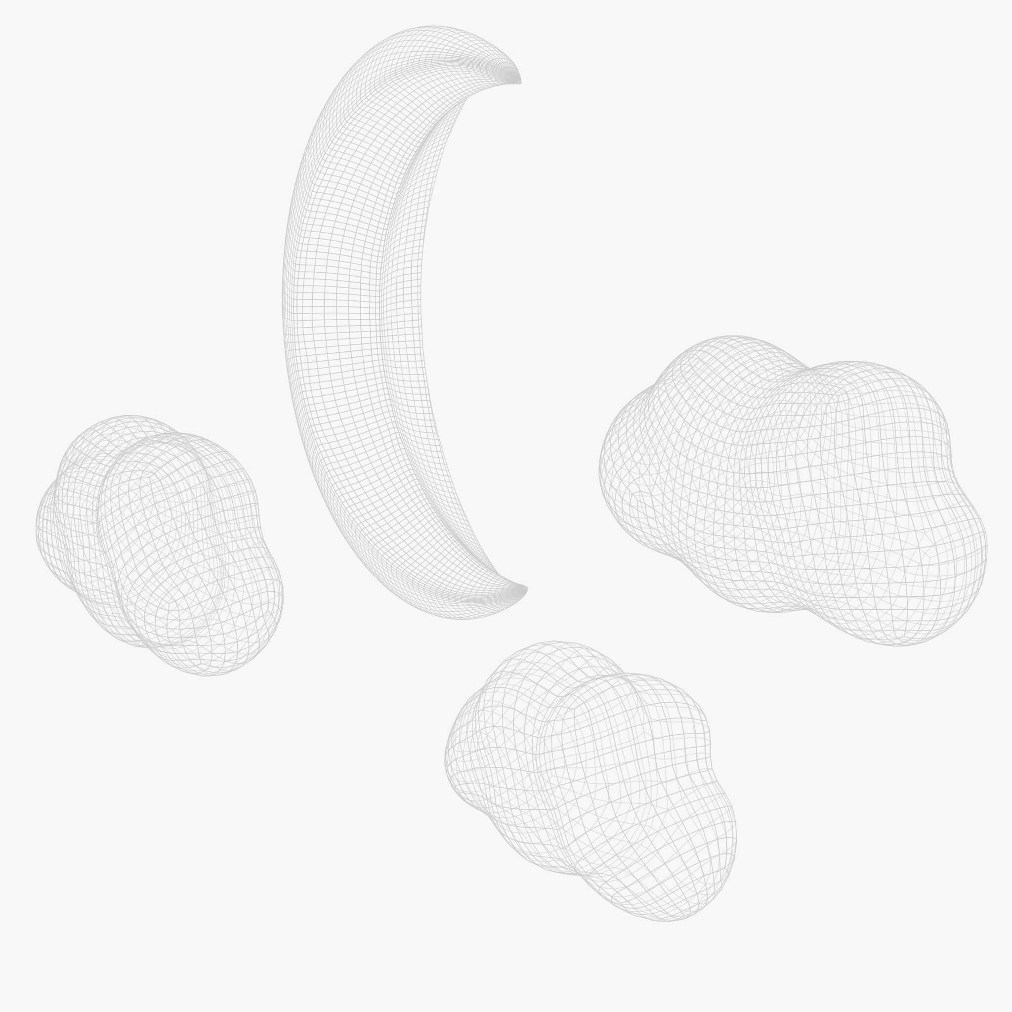 Stylized Moon - 3D Model by orange3dart