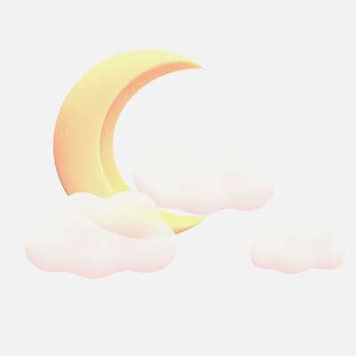 Stylized Moon - 3D Model by orange3dart