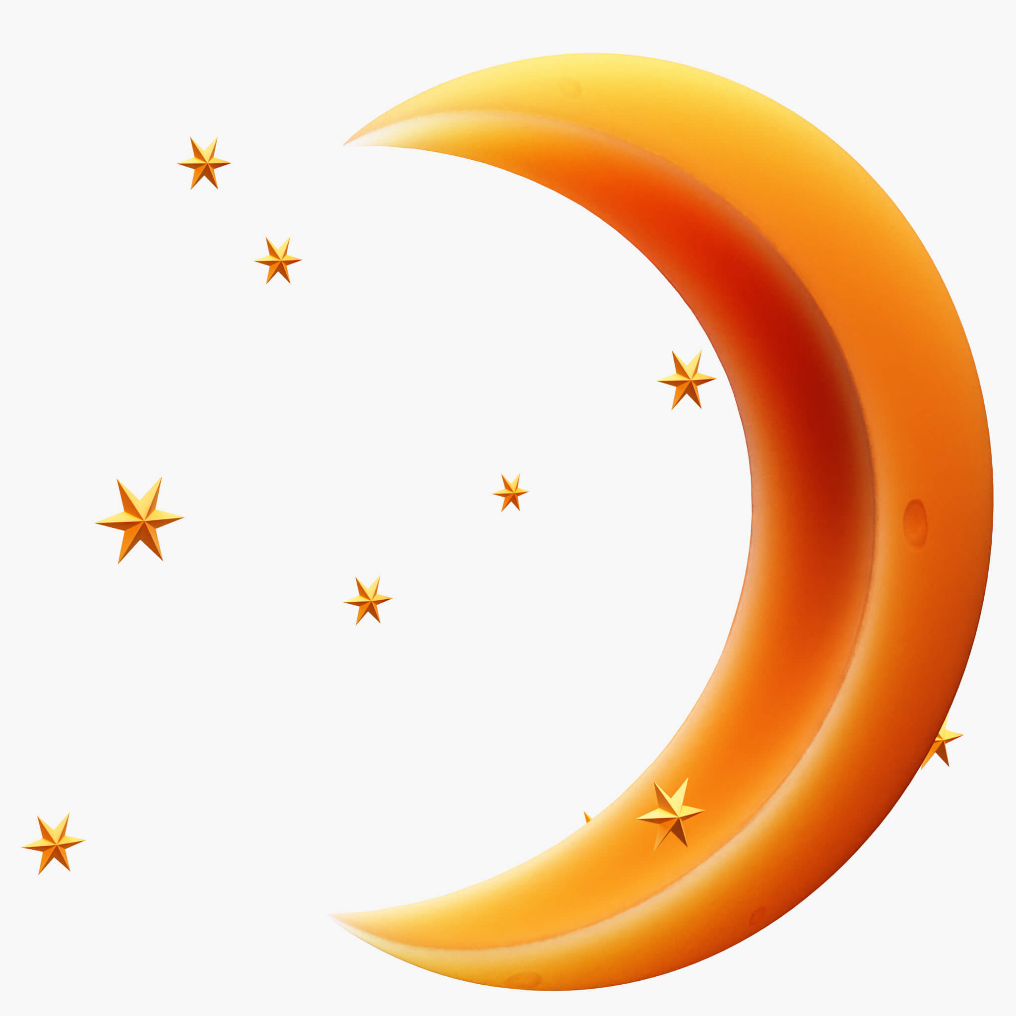 Stylized Moon - 3D Model by orange3dart