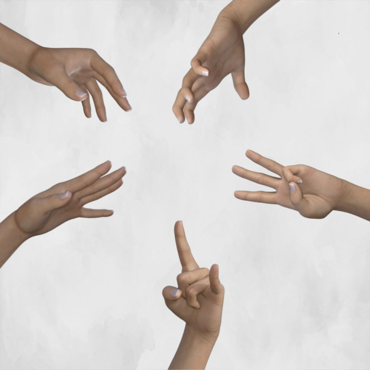 Hands - Pose Pack For G8F And G8M Daz Content by orenishi966