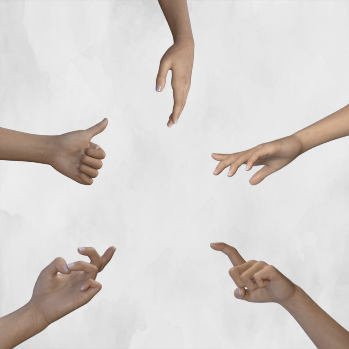 Hands - Pose Pack For G8F And G8M Daz Content by orenishi966