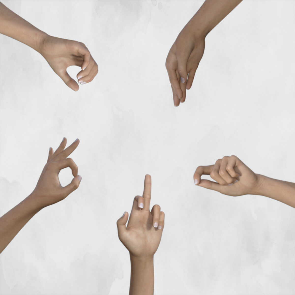 Hands - Pose Pack For G8F And G8M Daz Content by orenishi966