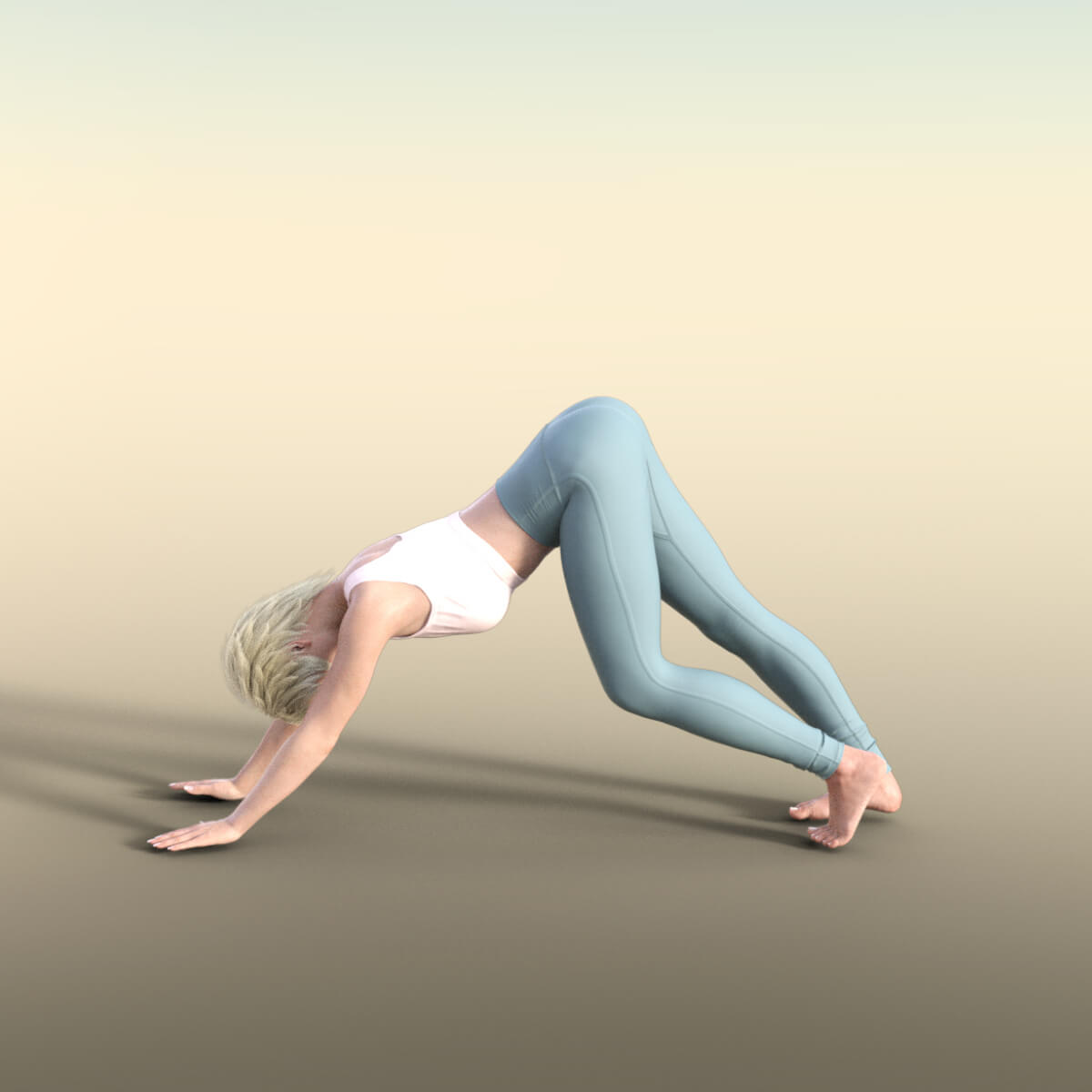 Pilates Workout - Pose Pack for G8F Daz Content by orenishi966