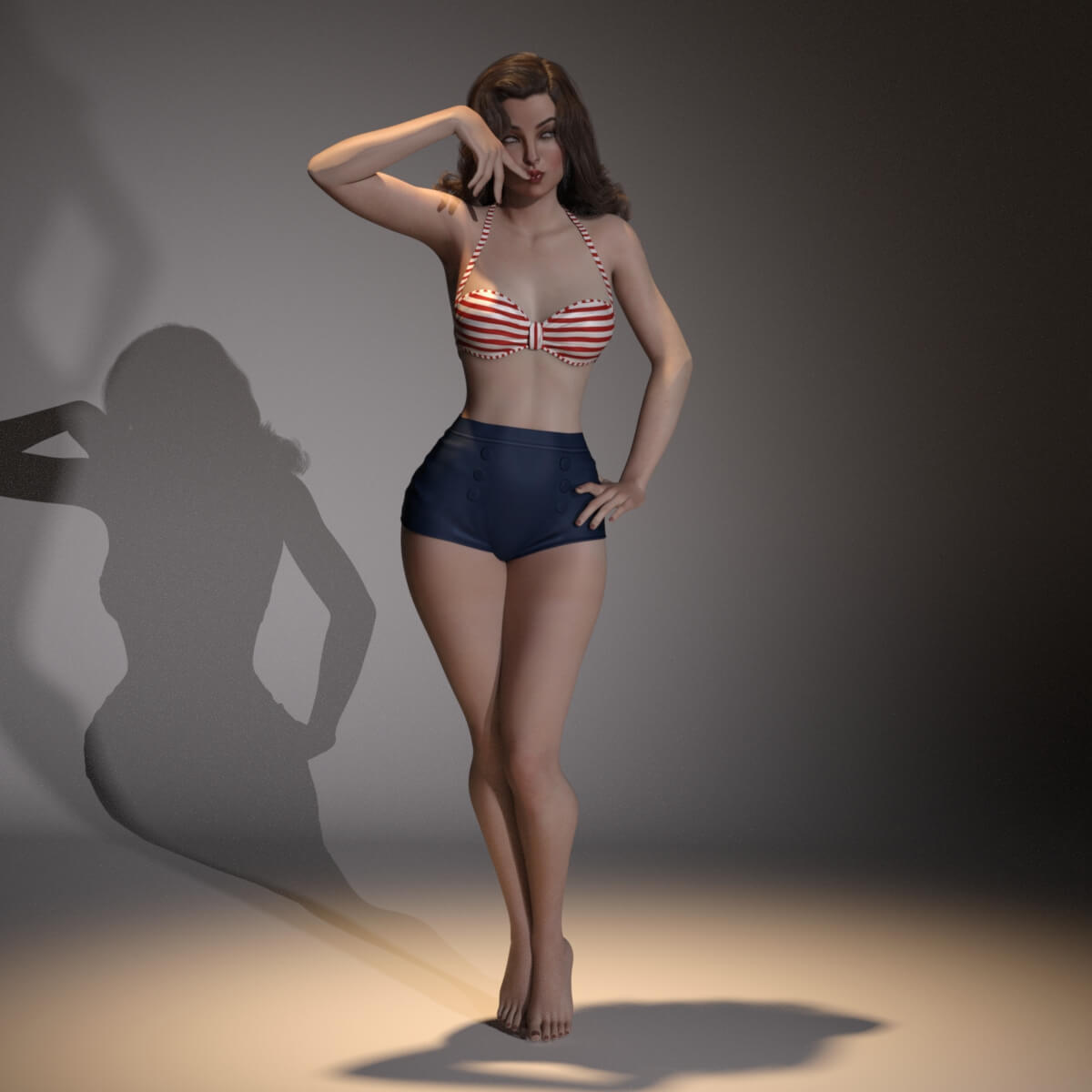Pin-Up - Pose Pack for G8F Daz Content by orenishi966