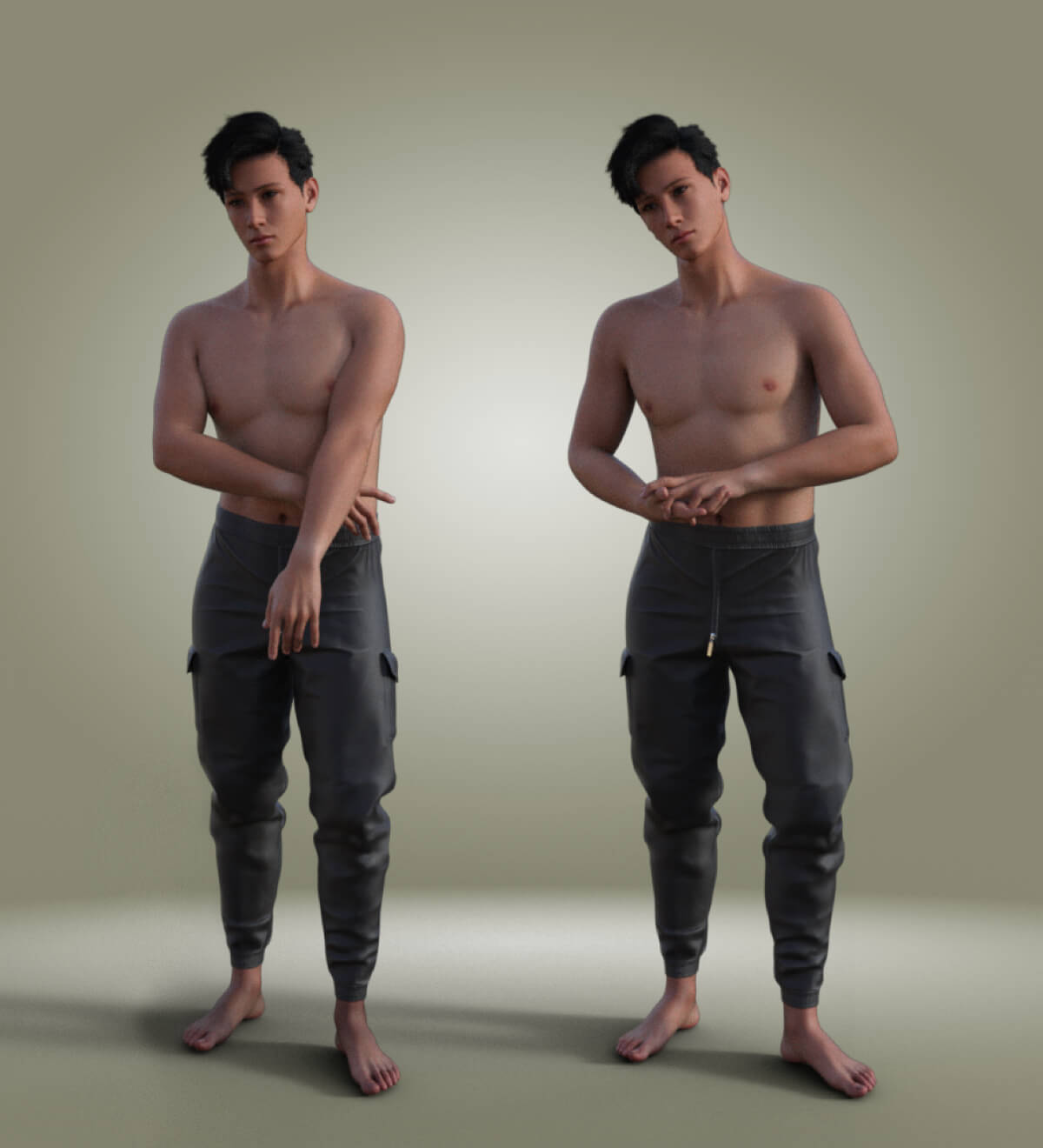 Top Model Male - Pose Pack Daz Content by orenishi966