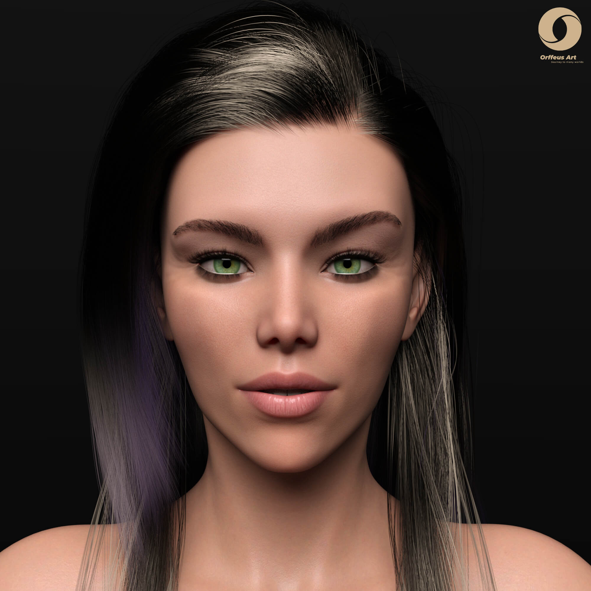 Arya Free Head Morph for G8F and G8.1F - Free Daz Content by Orffeus Art