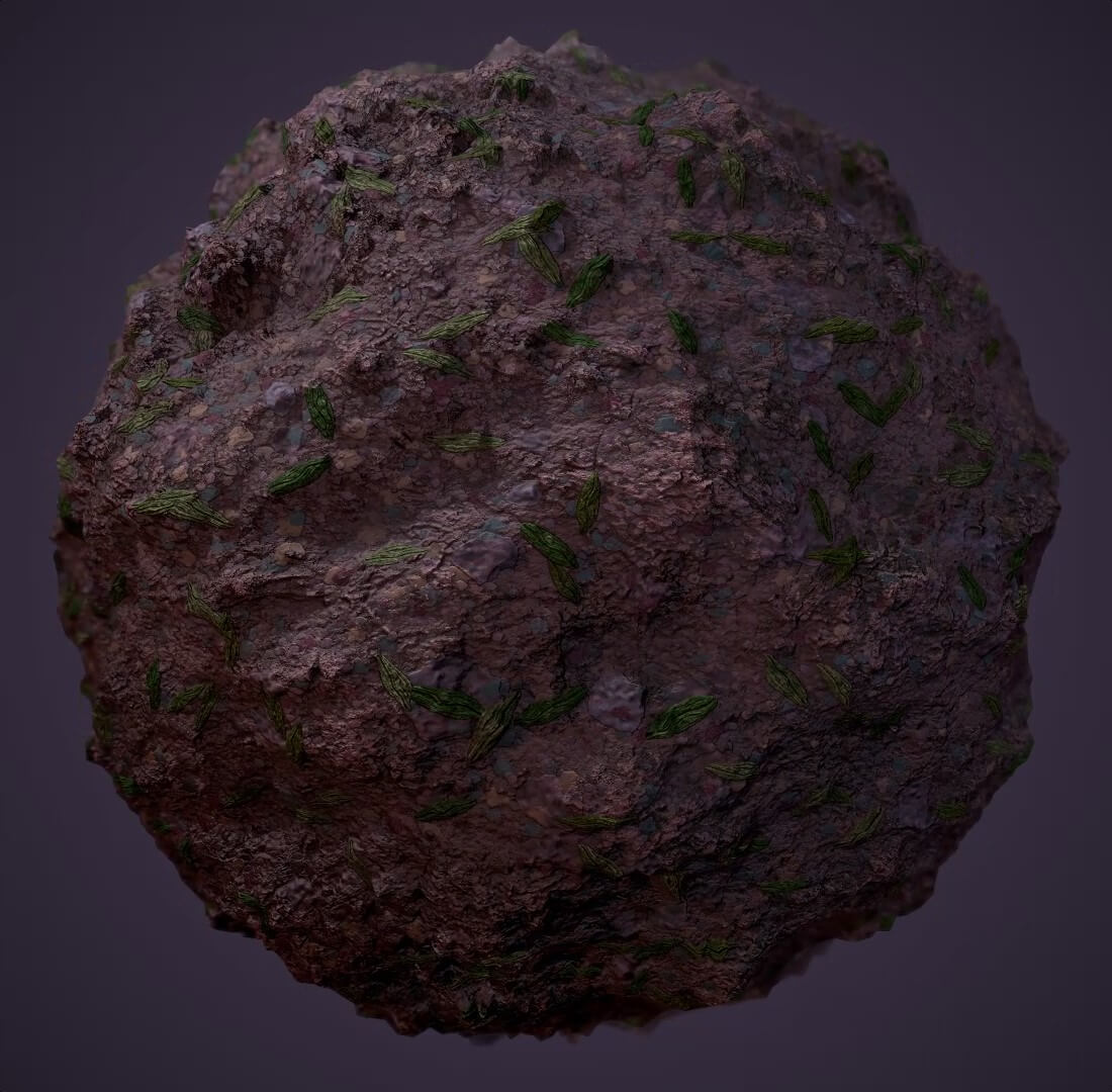 Ground (Tijuana Gray Soil Texture) - 3D Texture by Otiuska