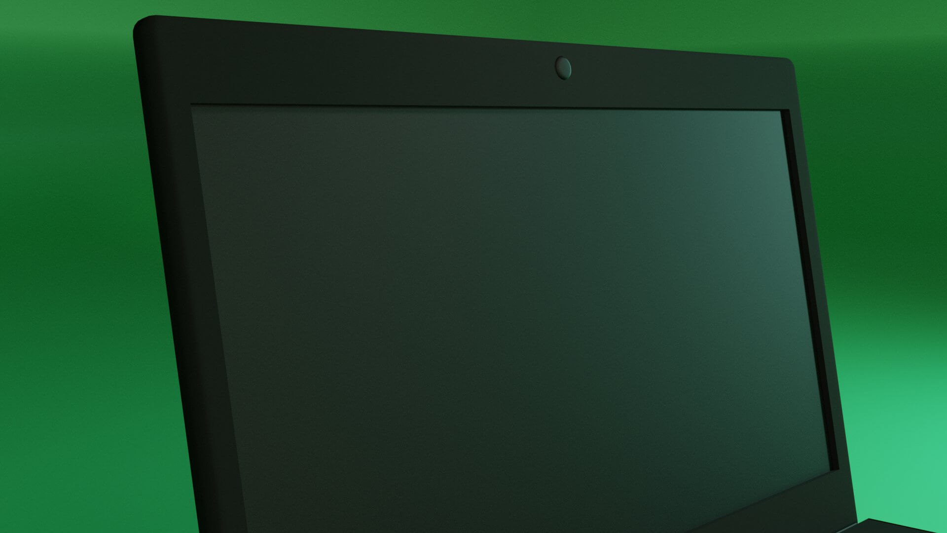 Old Type Detailed Laptop - 3D Model by Otto3ds