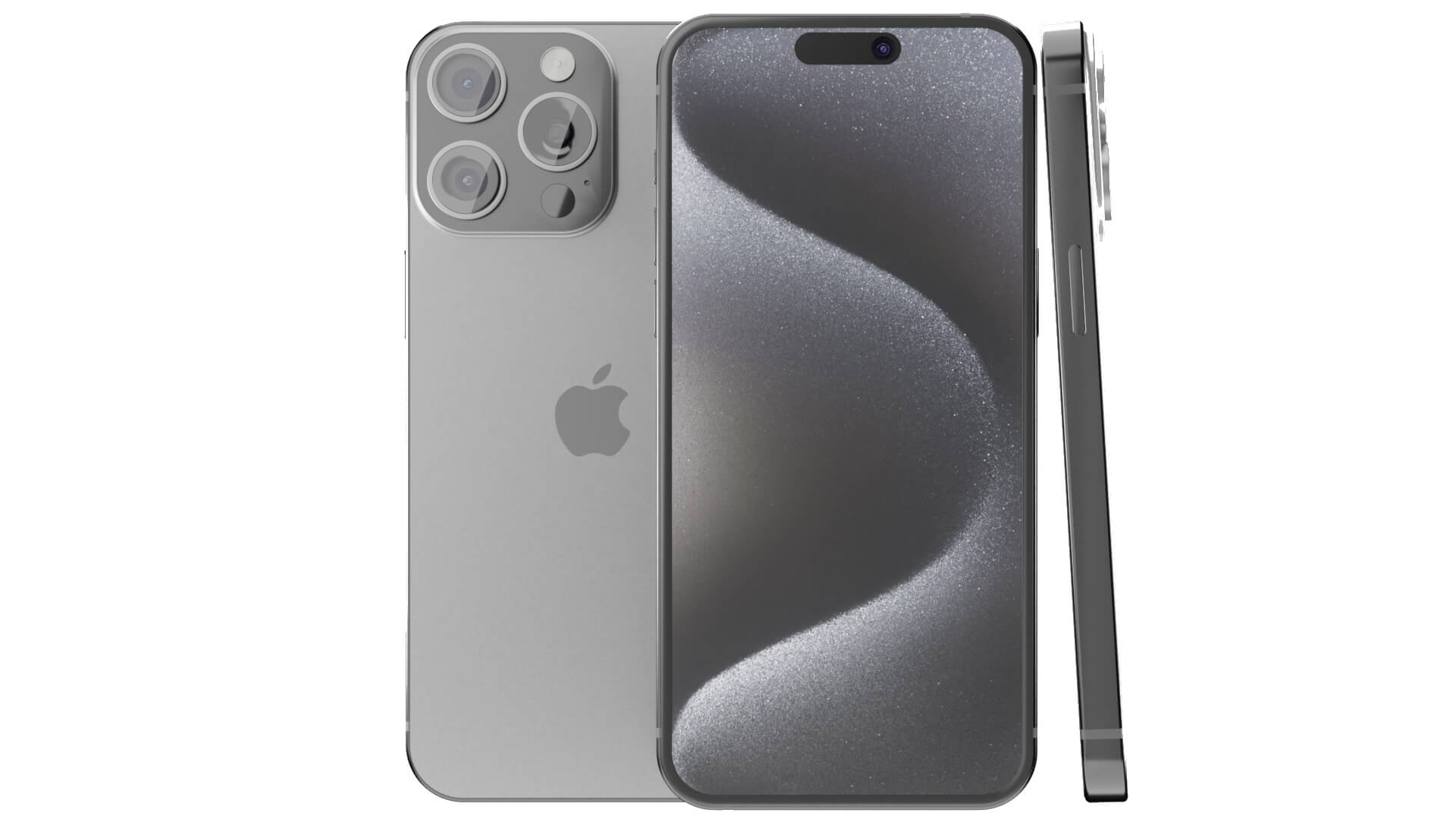 Apple iPhone 15 Pro Max All Colors Collection - 3D Model by Ottto3d