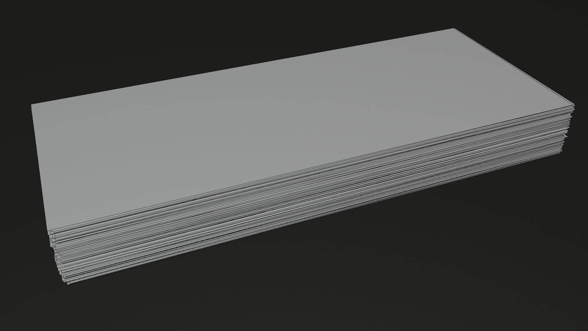 Set of American Dollars - 3D Model by Ottto3d