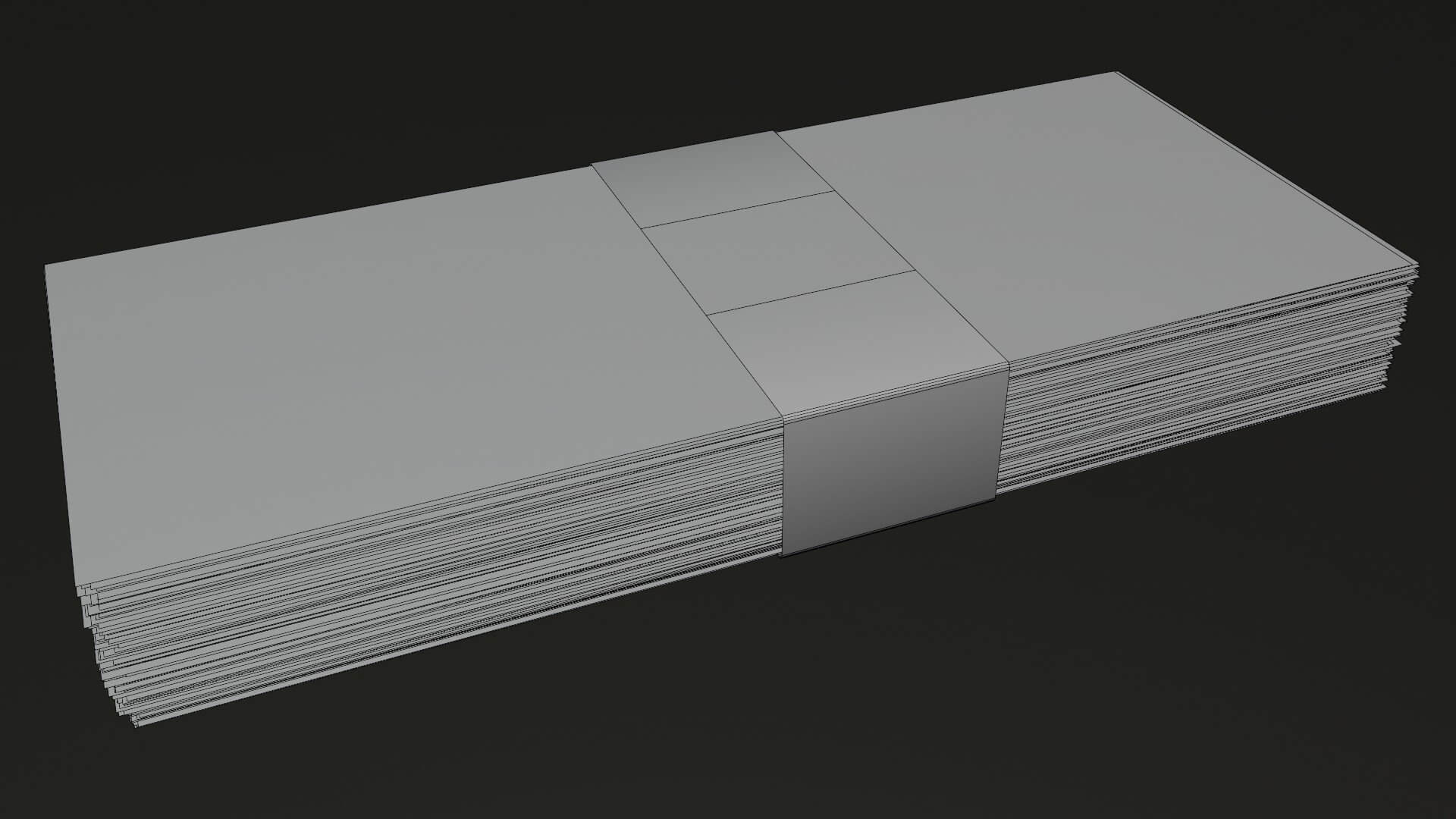 Set of American Dollars - 3D Model by Ottto3d