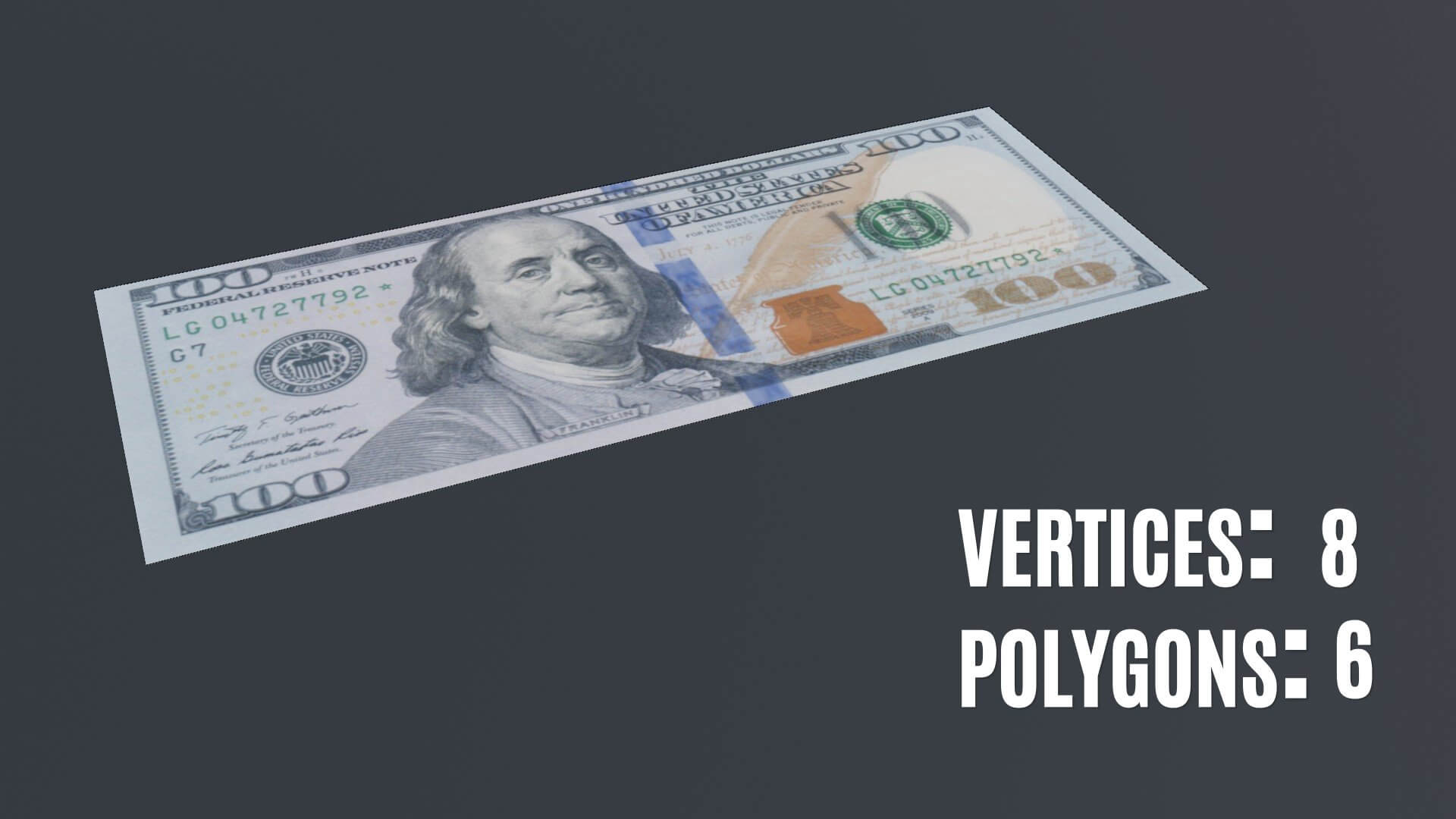 Set of American Dollars - 3D Model by Ottto3d